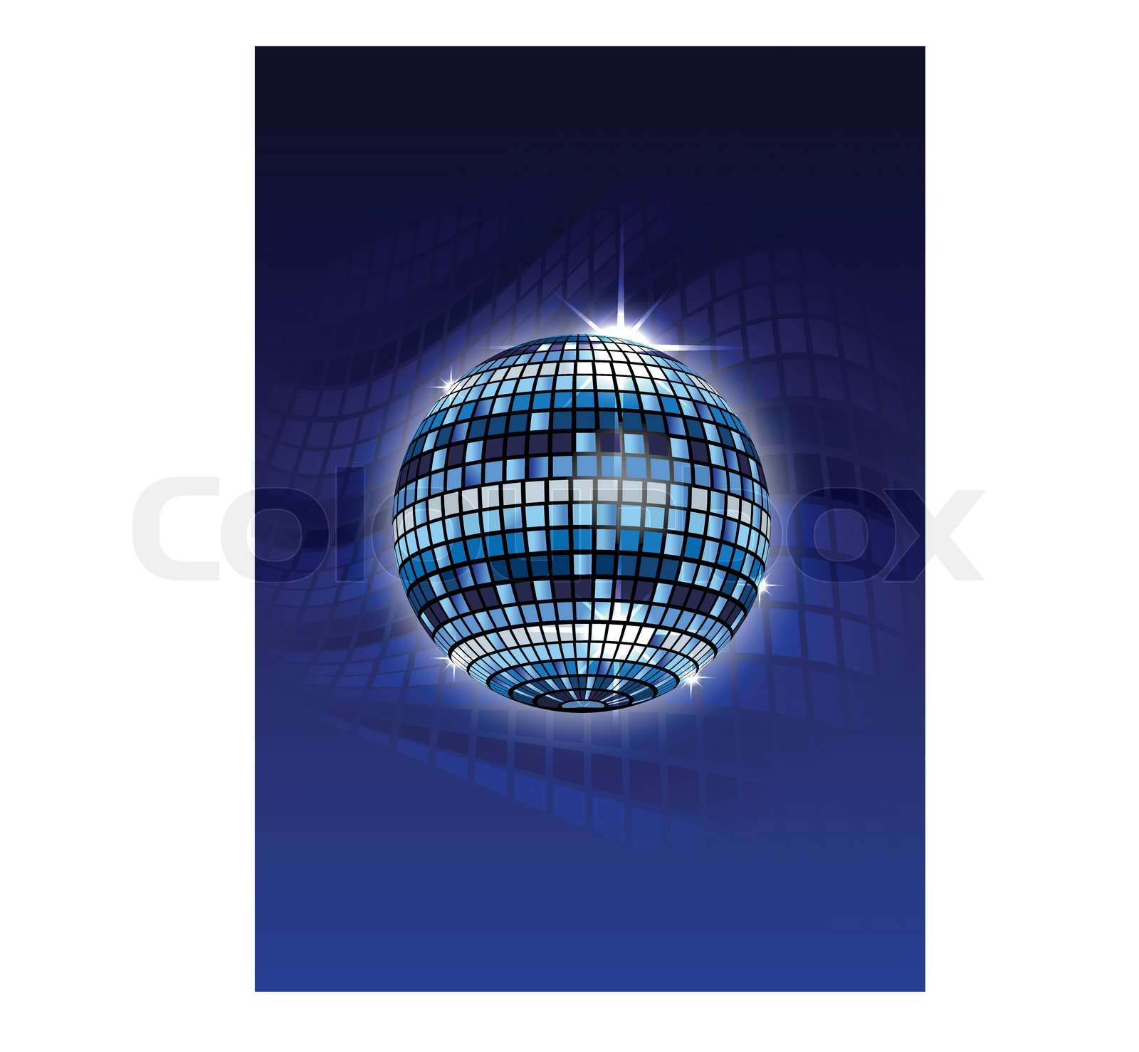 GLITTER BALL | Stock vector | Colourbox
