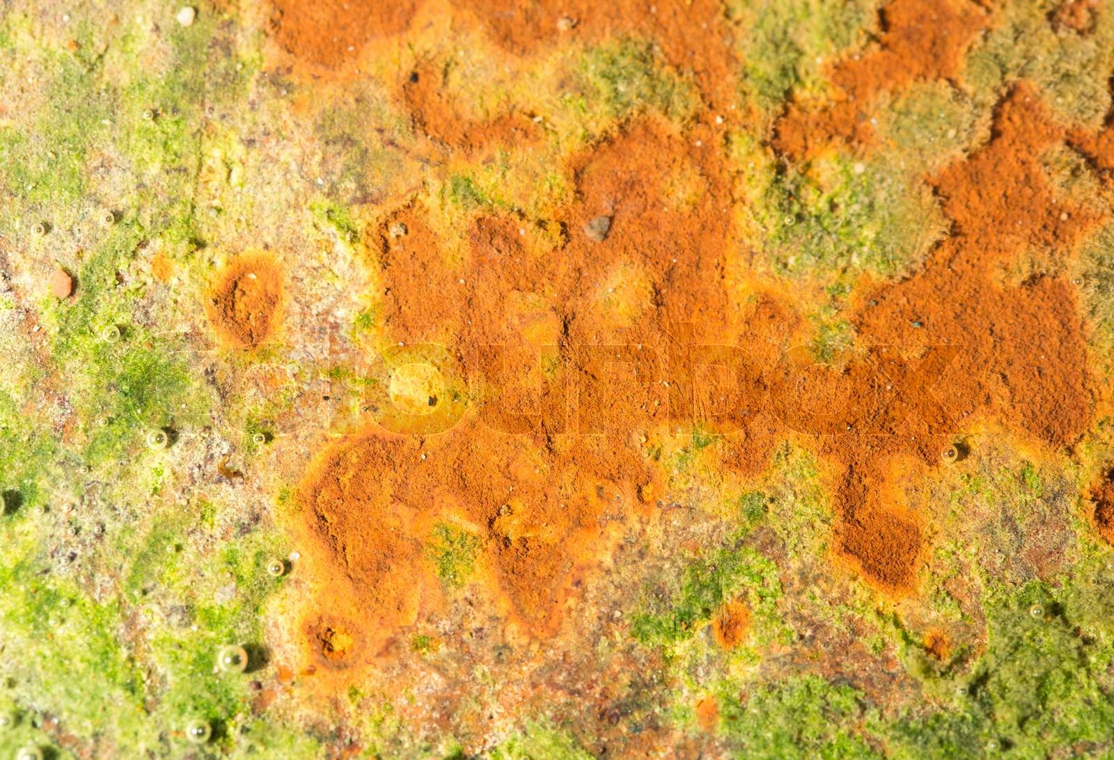 rusty metal under water | Stock image | Colourbox