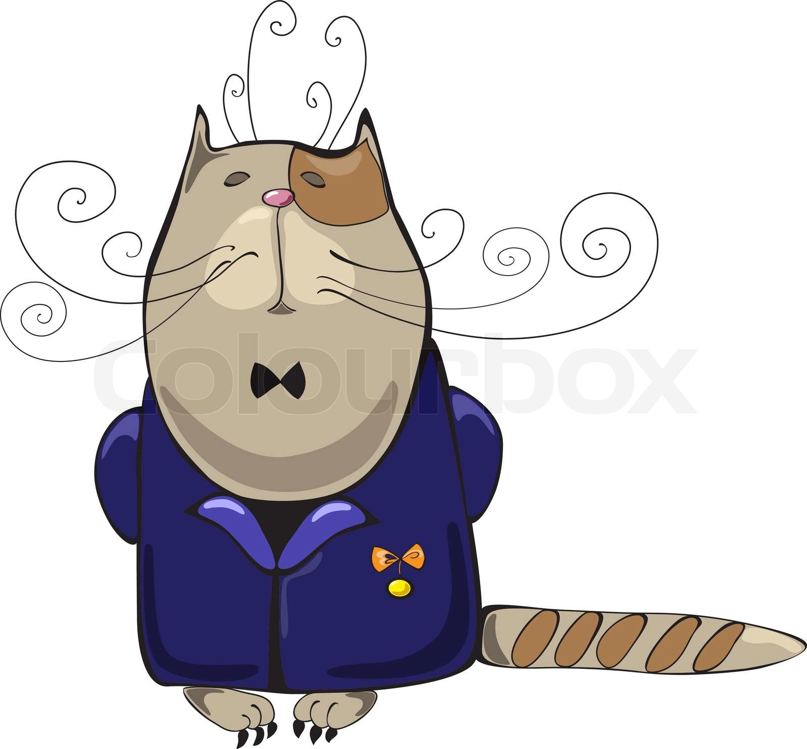 cat man | Stock vector | Colourbox