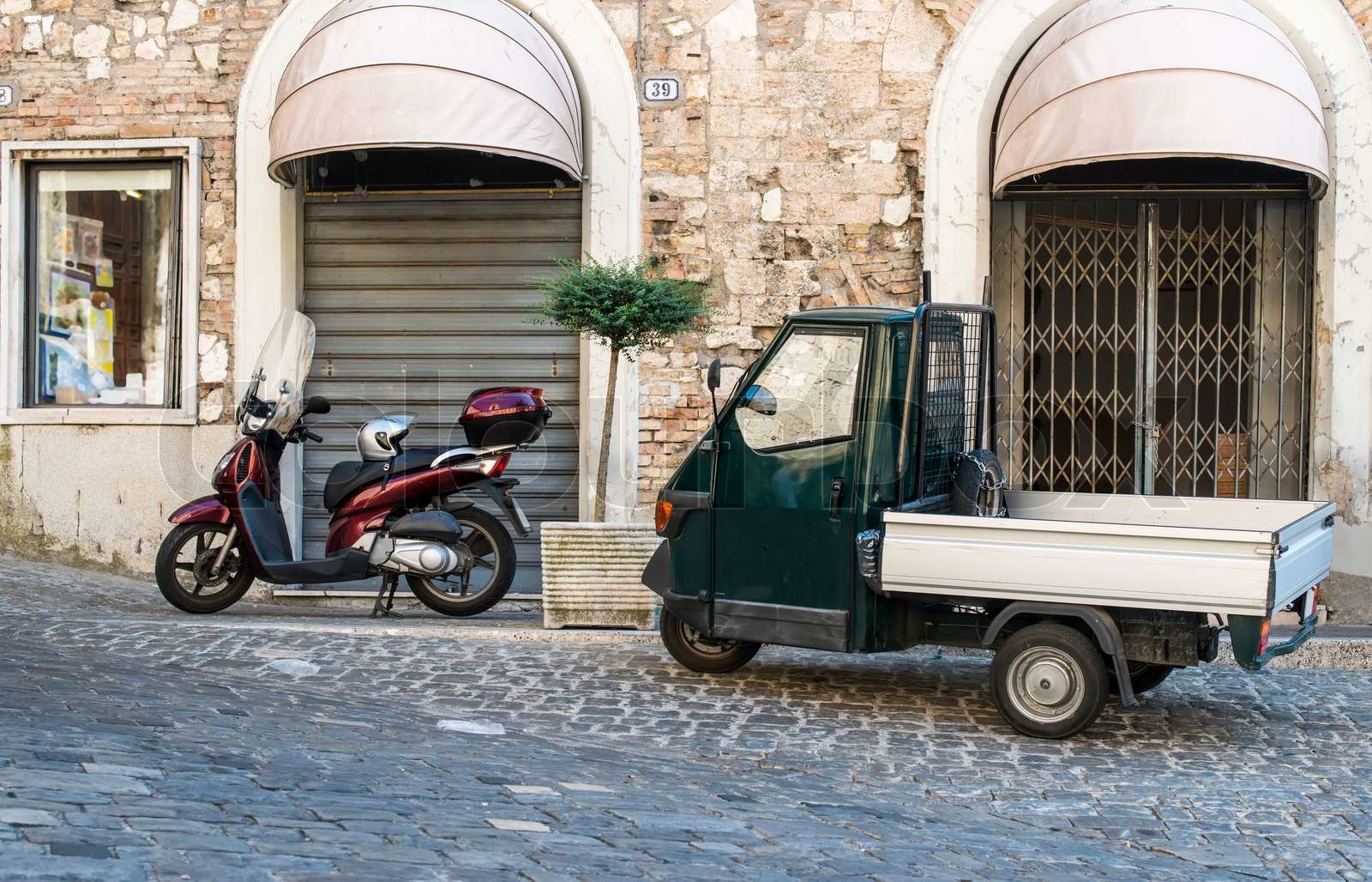 Italian tricycle | Stock image | Colourbox