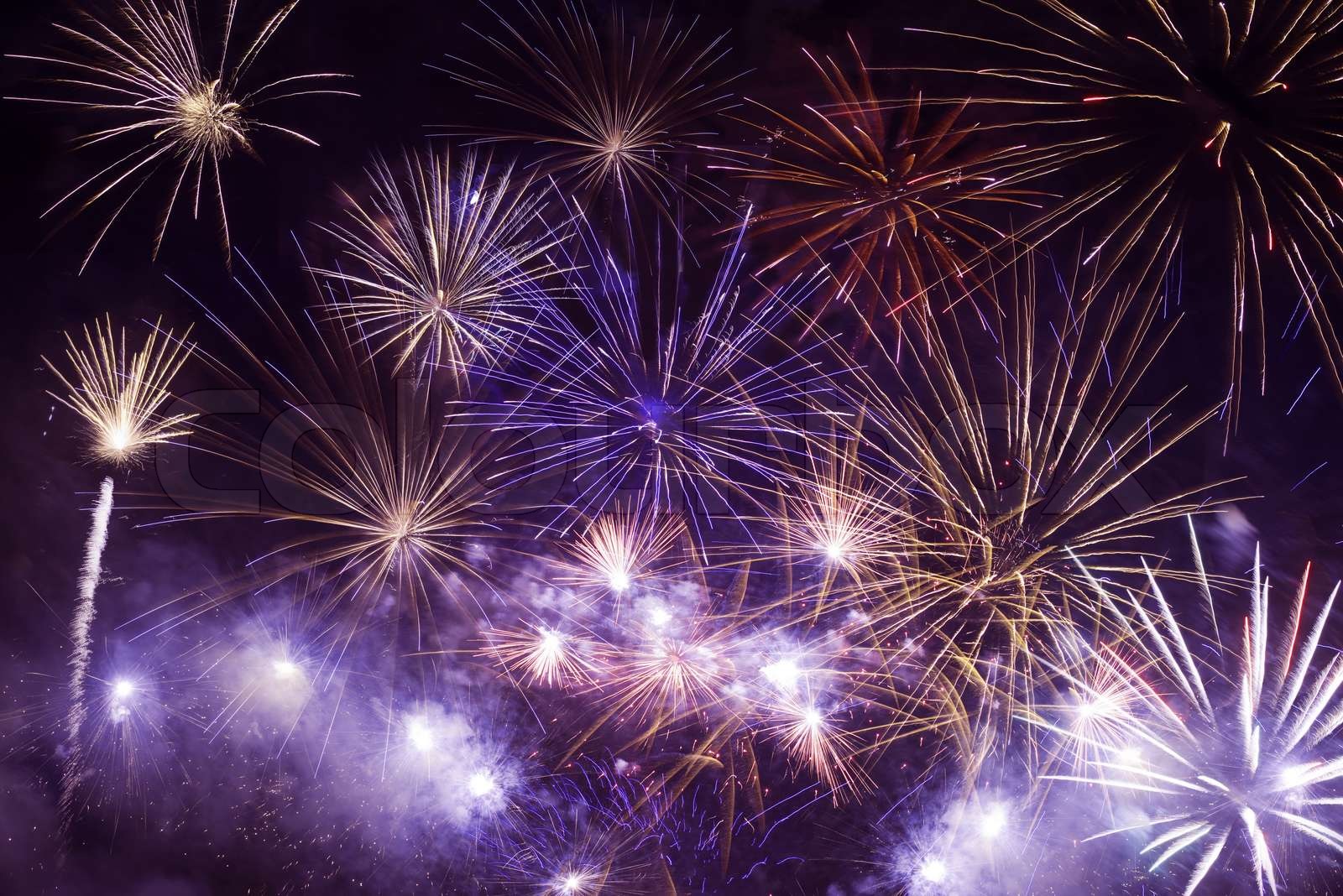 Fireworks Background | Stock image | Colourbox