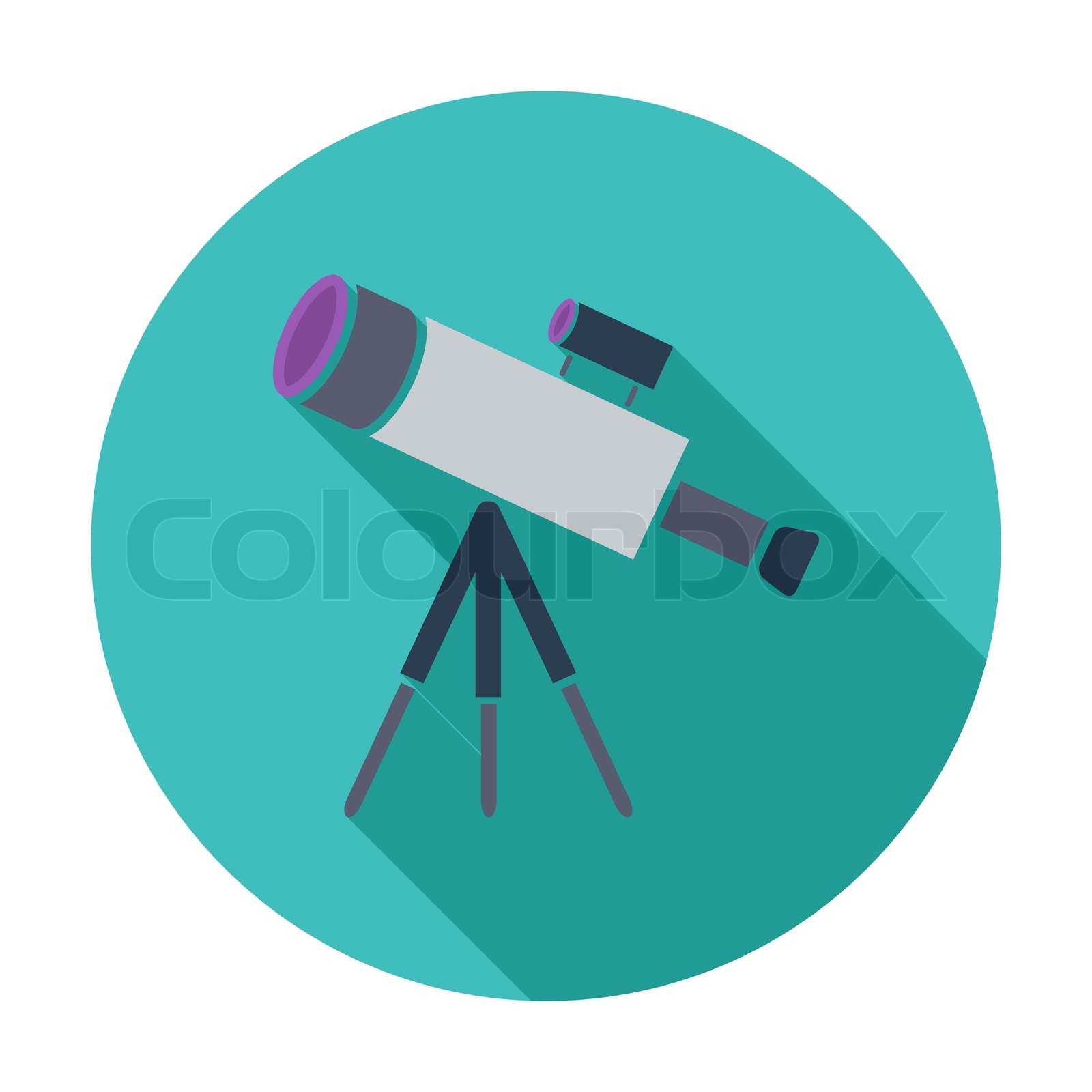 Telescope | Stock vector | Colourbox