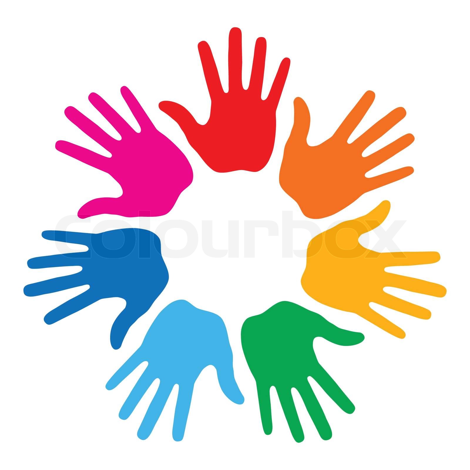 Hand Print icon | Stock vector | Colourbox