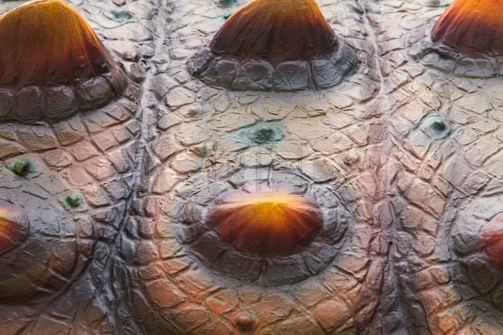 Dinosaur Texture Skin | Stock image | Colourbox