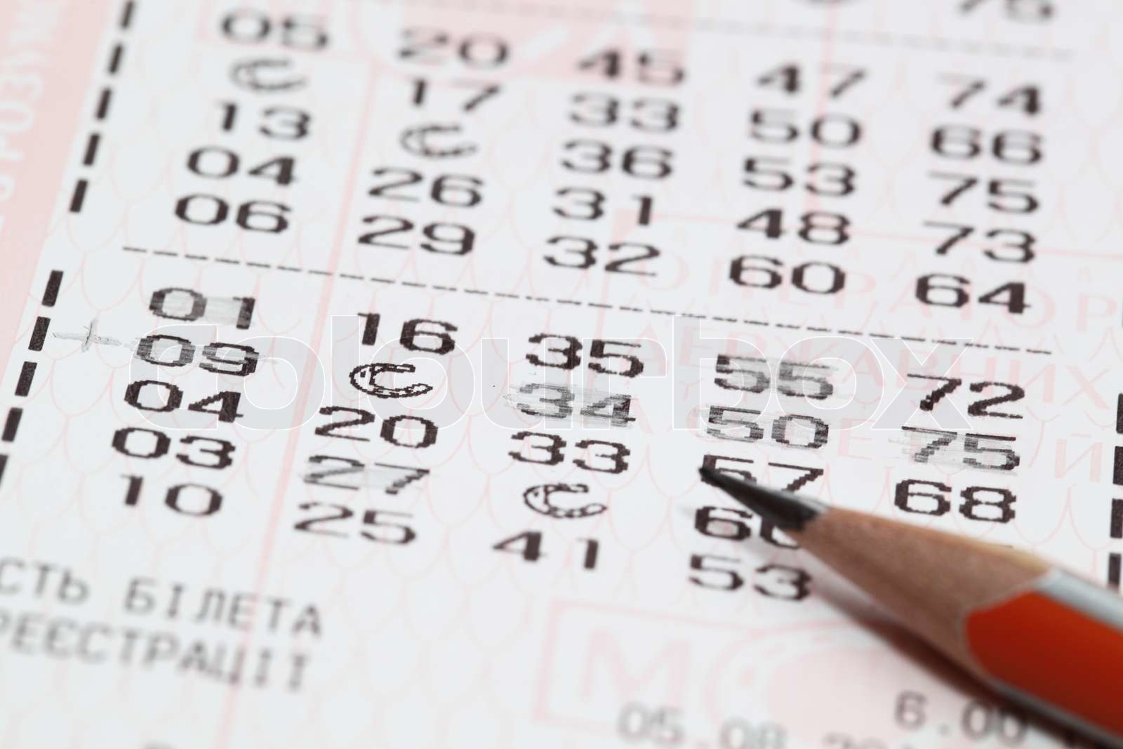 lottery | Stock image | Colourbox