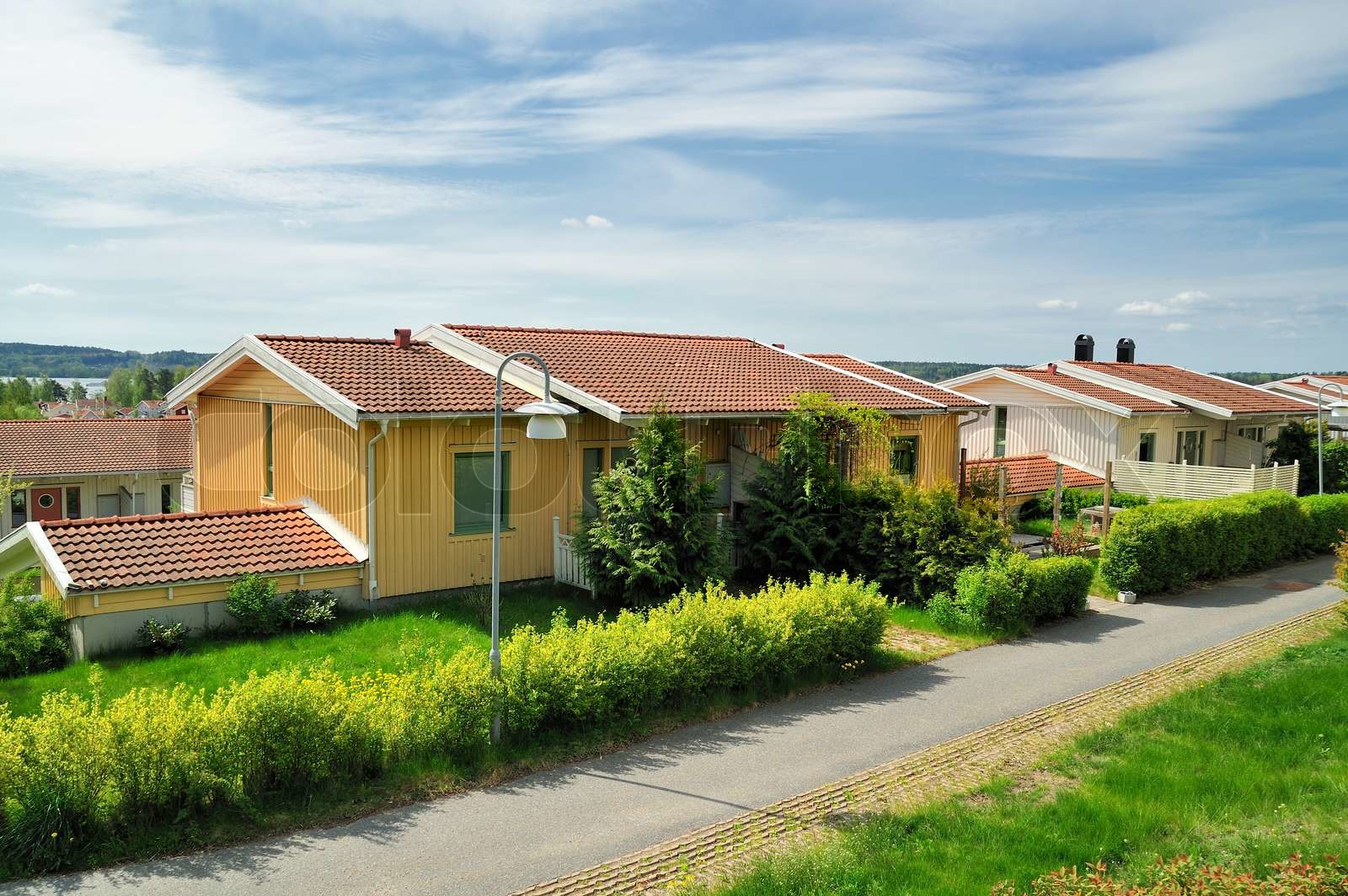 Swedish middle class home | Stock image | Colourbox