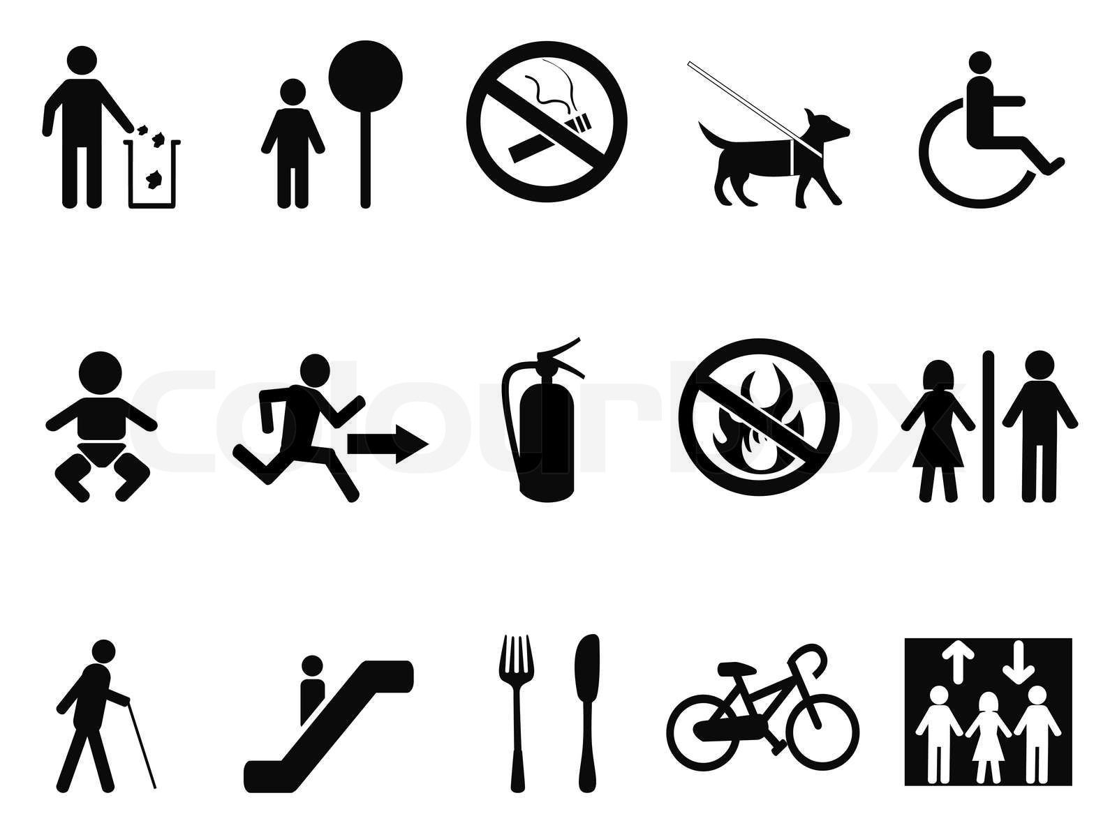 international service symbols | Stock vector | Colourbox