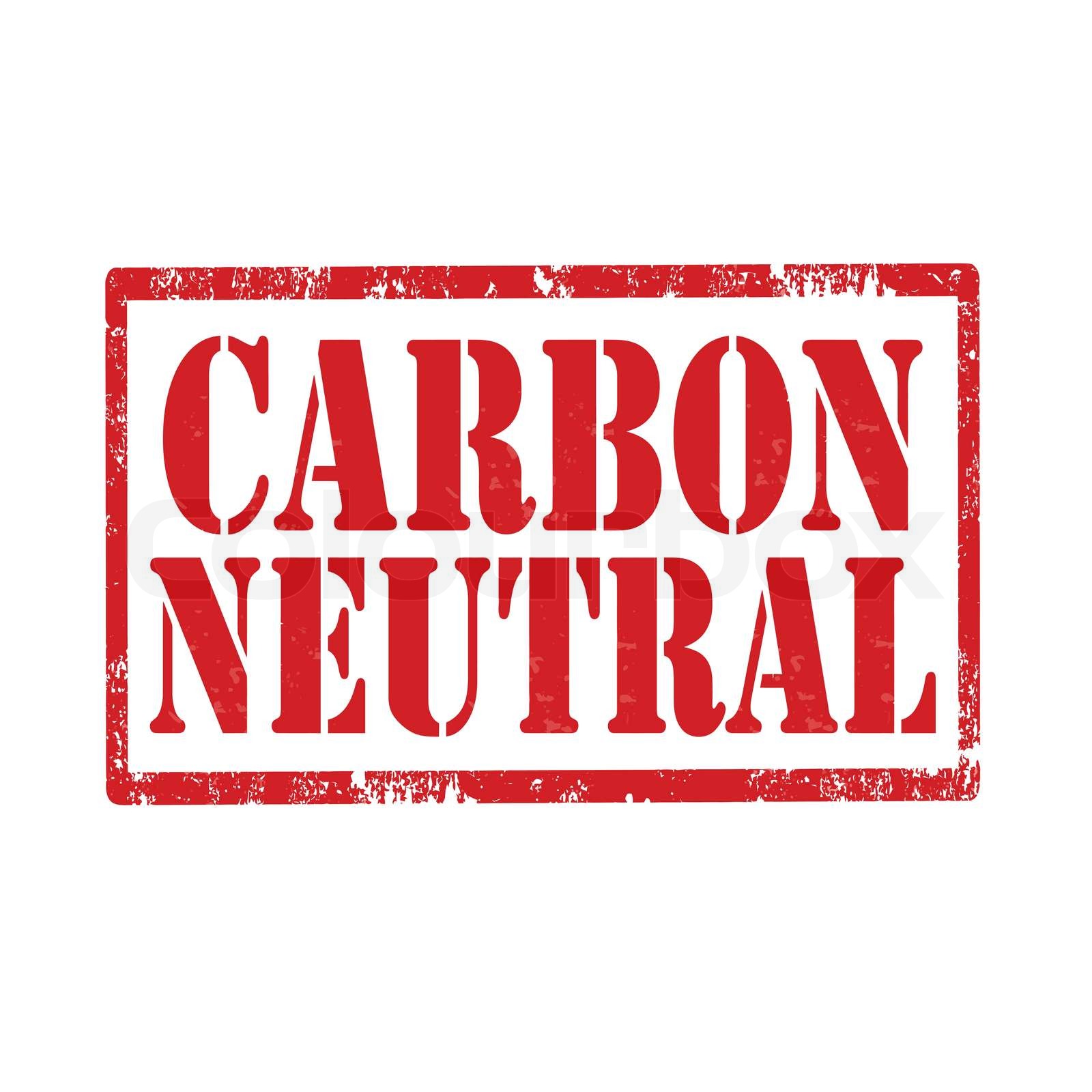Carbon Neutral-stamp | Stock vector | Colourbox