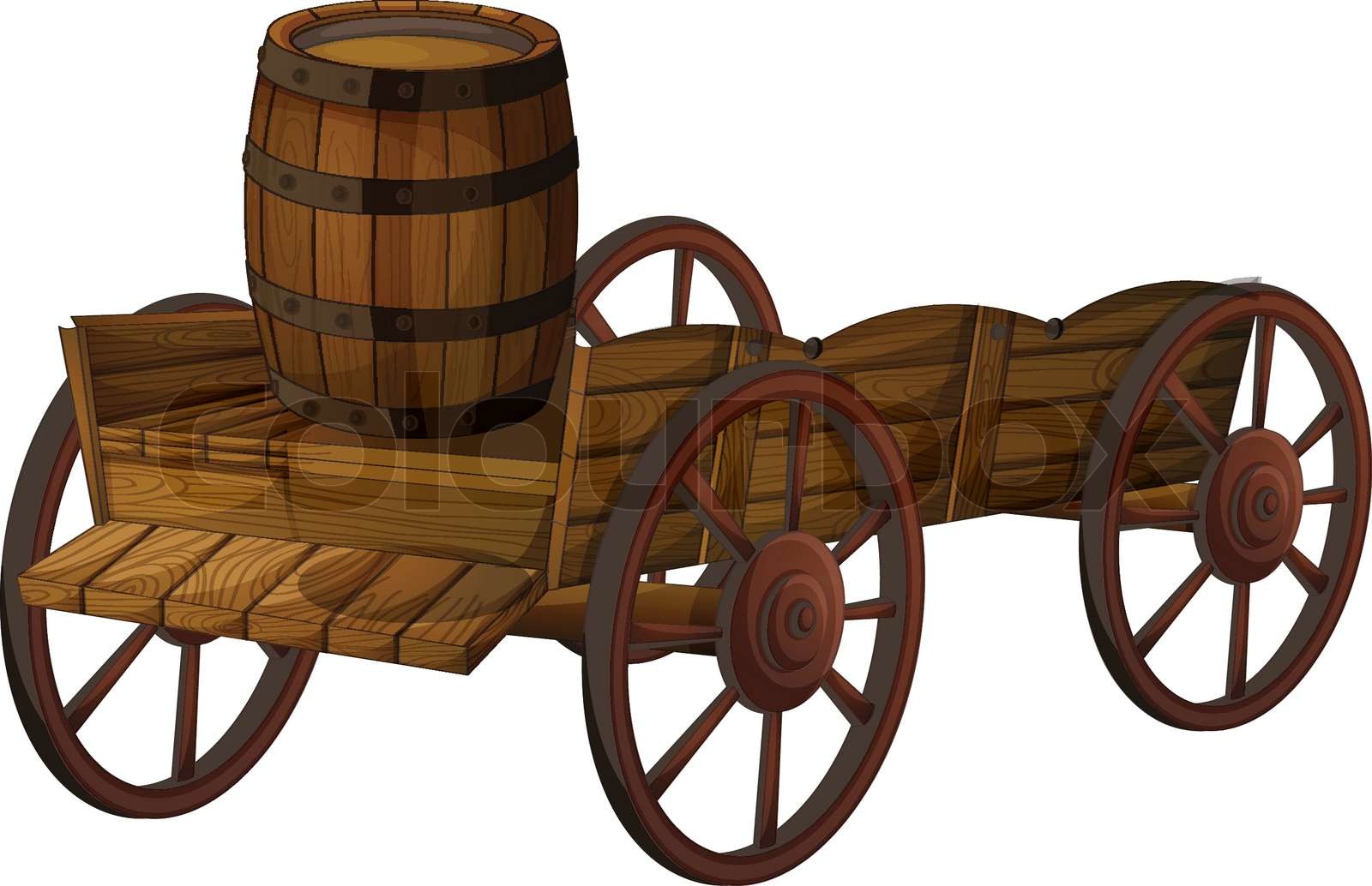 wagon | Stock vector | Colourbox