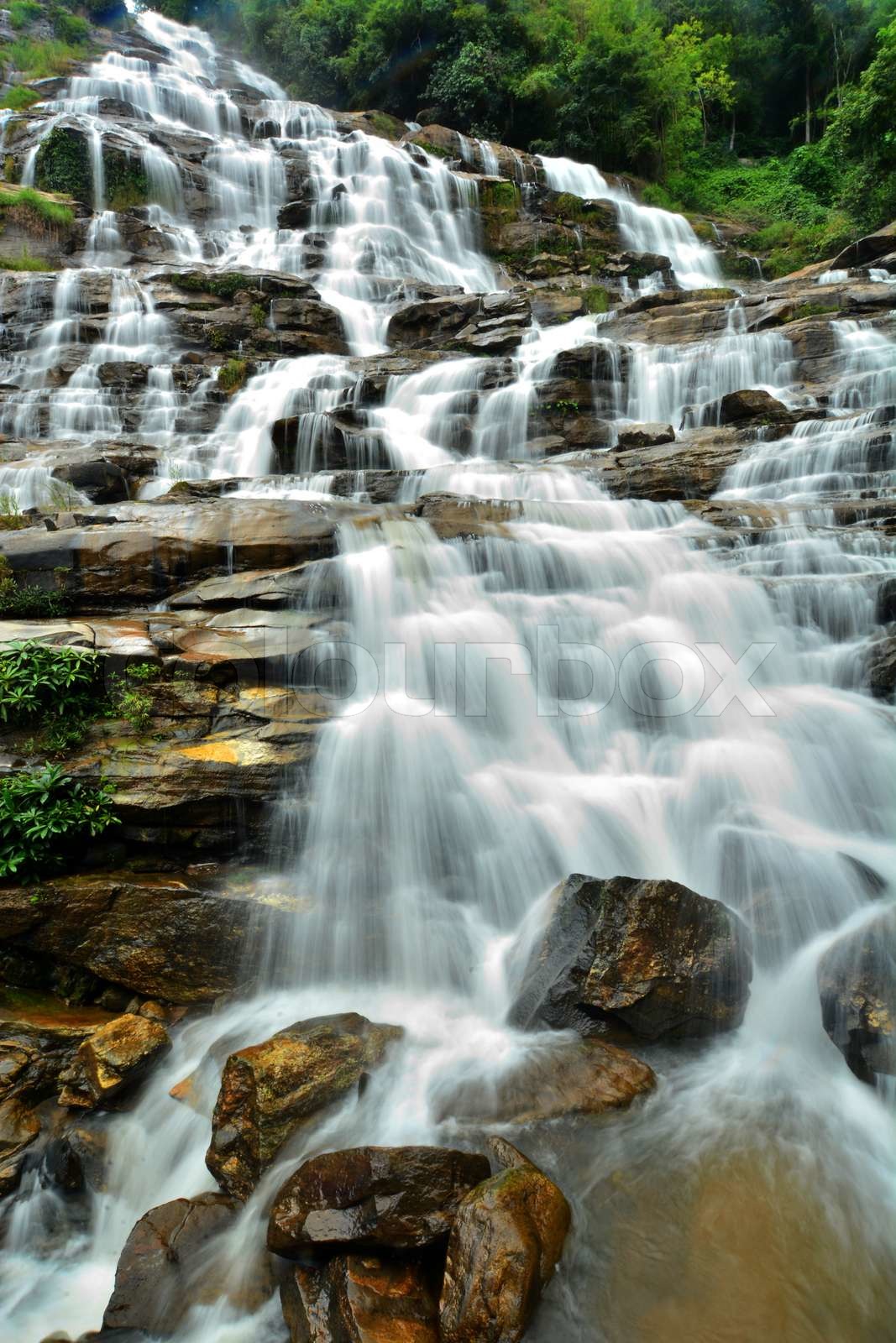 Maeya Waterfal | Stock image | Colourbox