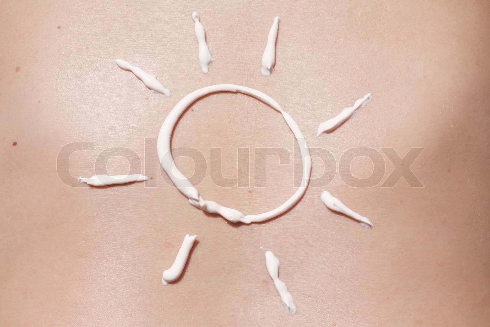 sonne, lotion, sonnencreme | Stock Bild | Colourbox