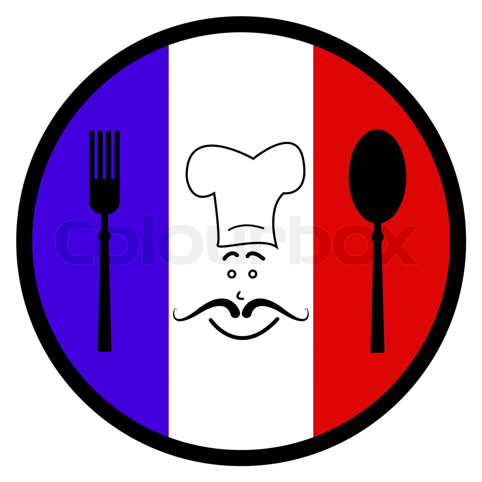 France Restaurant Means Cafeteria Culinary And Cafes | Stock image ...