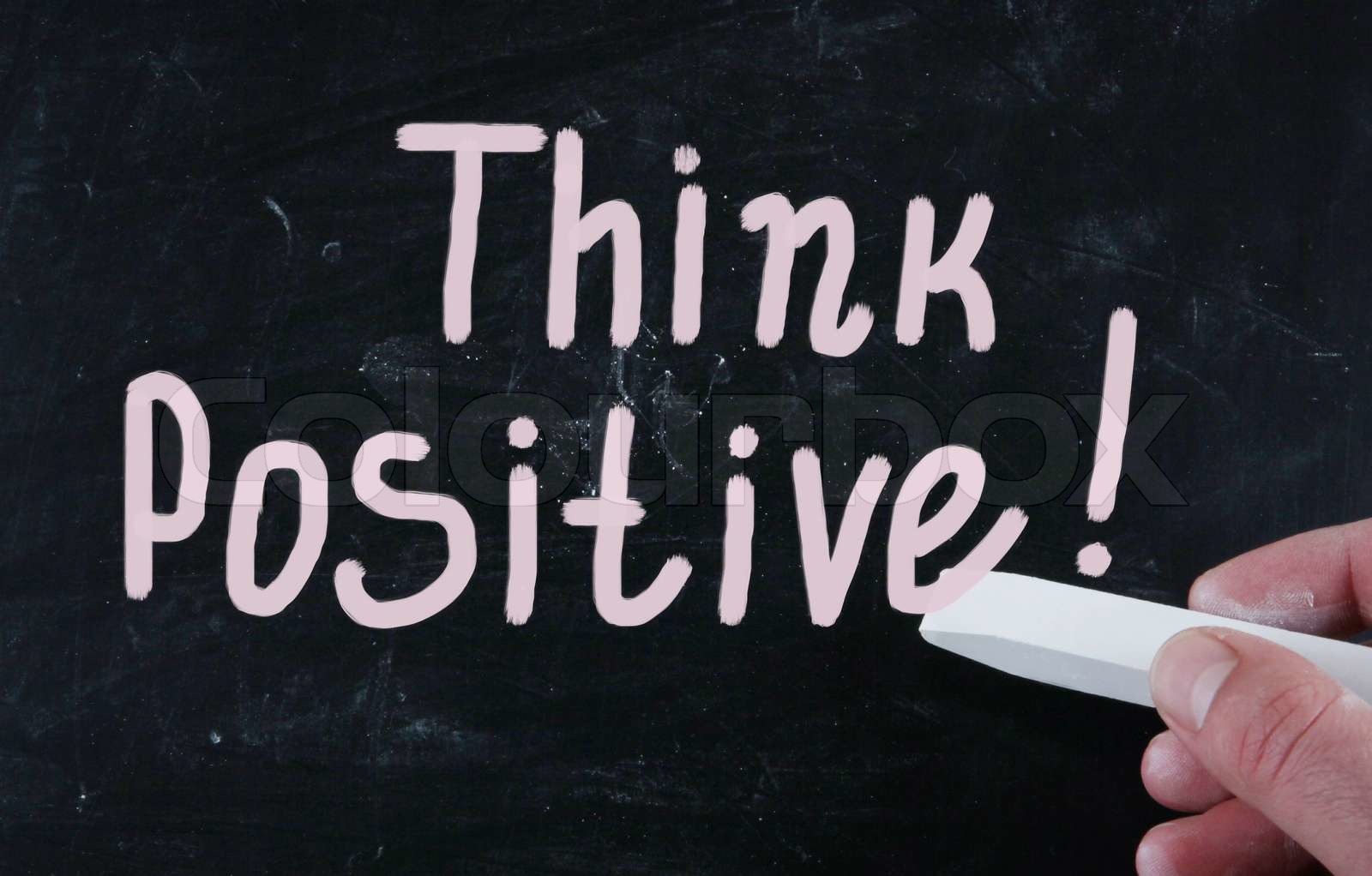 think positive! | Stock image | Colourbox
