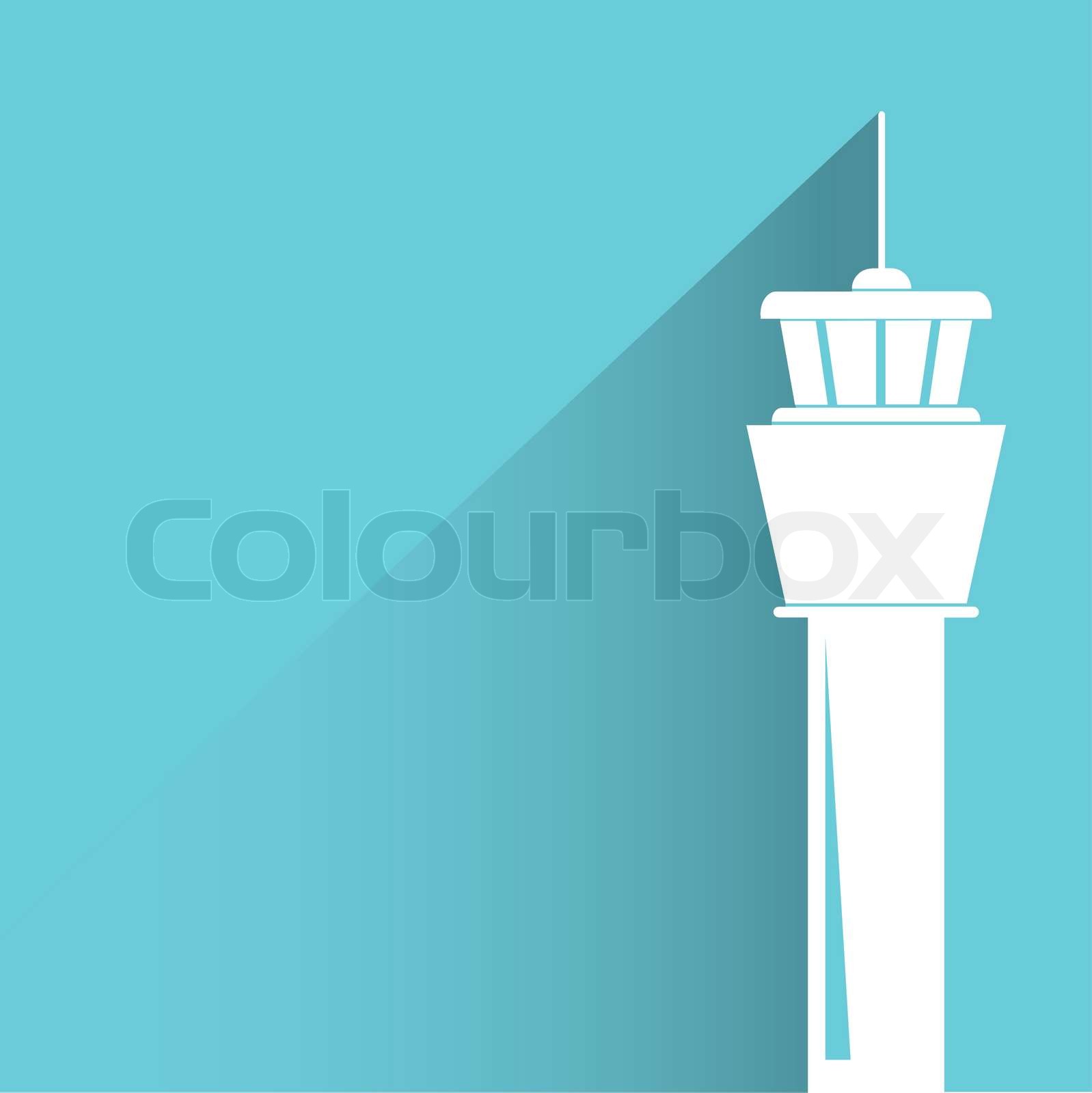 control tower | Stock vector | Colourbox
