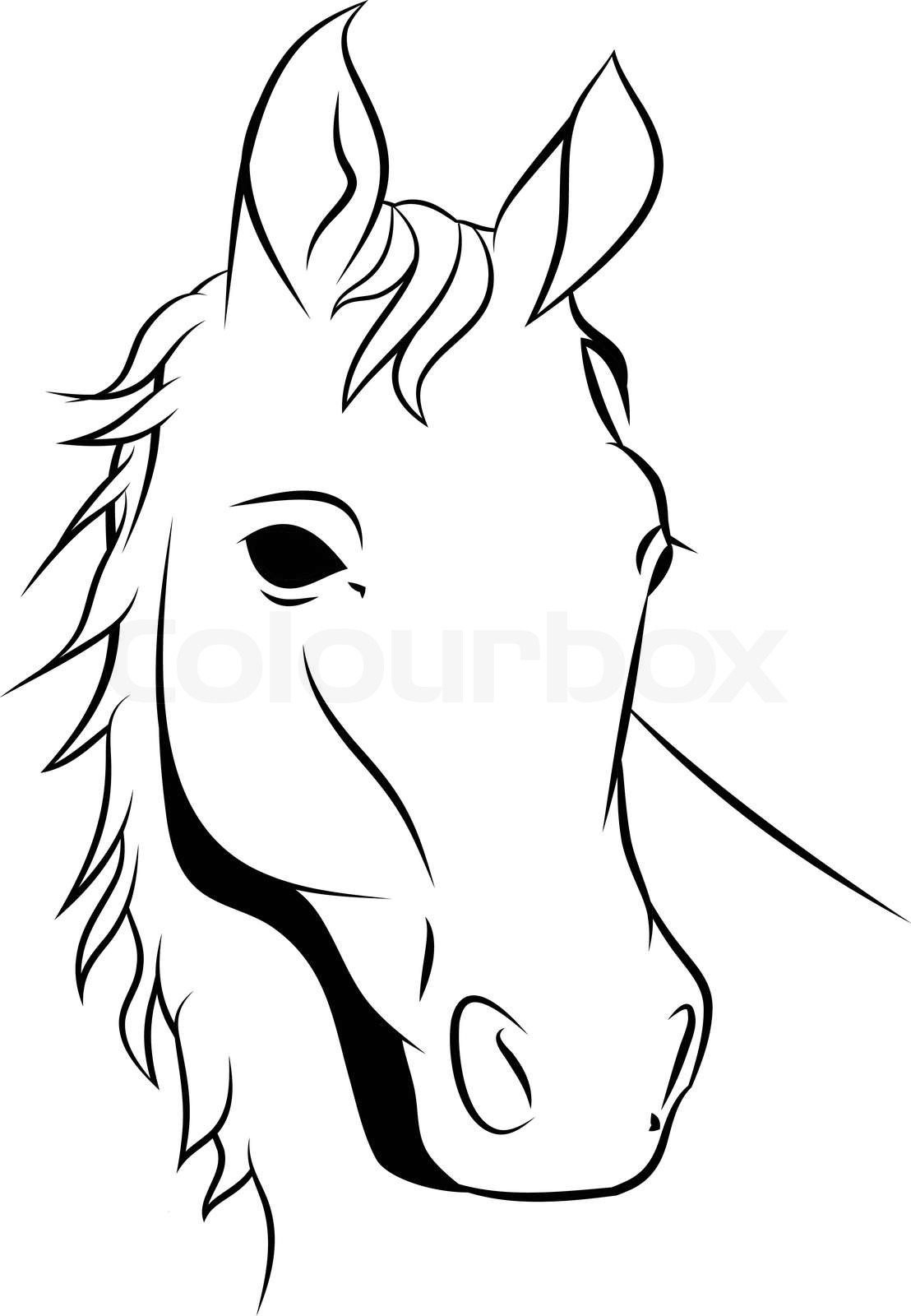 HORSE | Stock vector | Colourbox