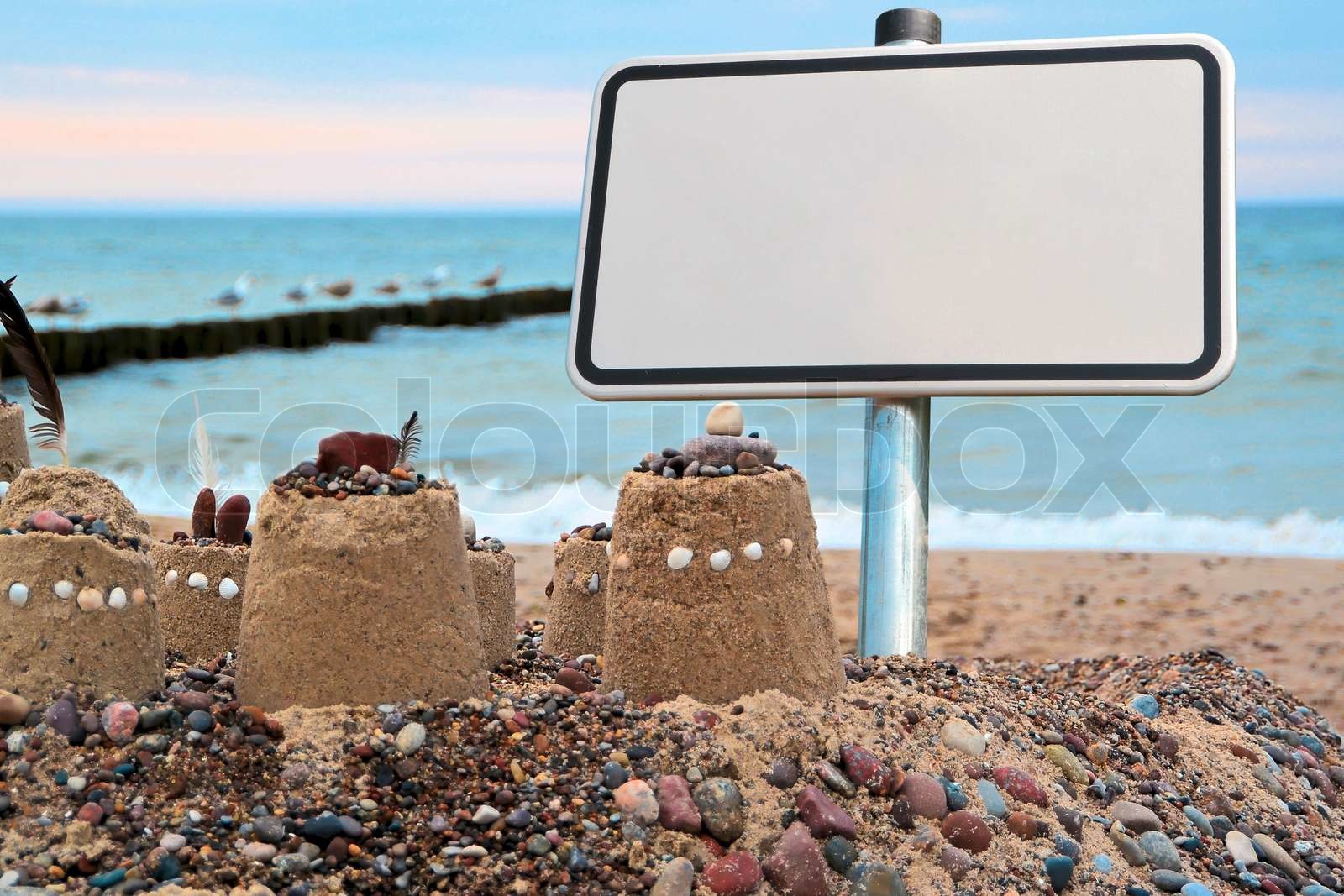 leeres Schild | Stock Bild | Colourbox