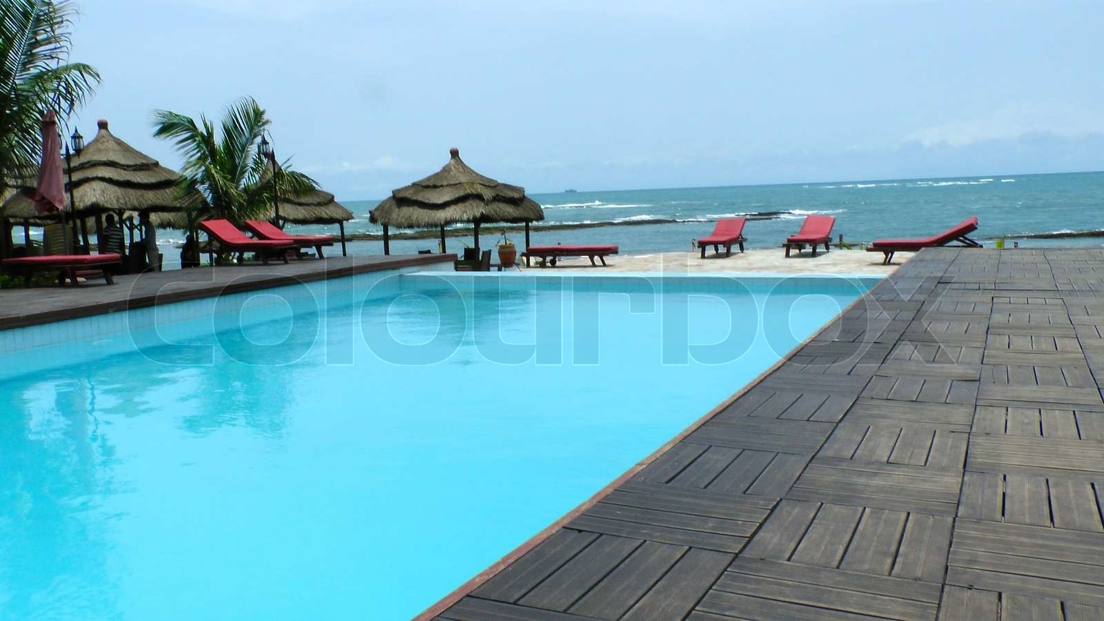 A pool in Ghana in Africa | Stock image | Colourbox