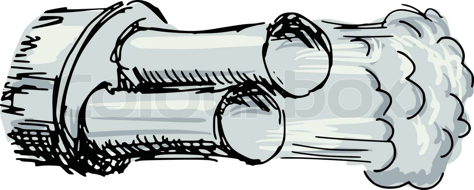 Auto Auspuff | Stock-Vektor | Colourbox