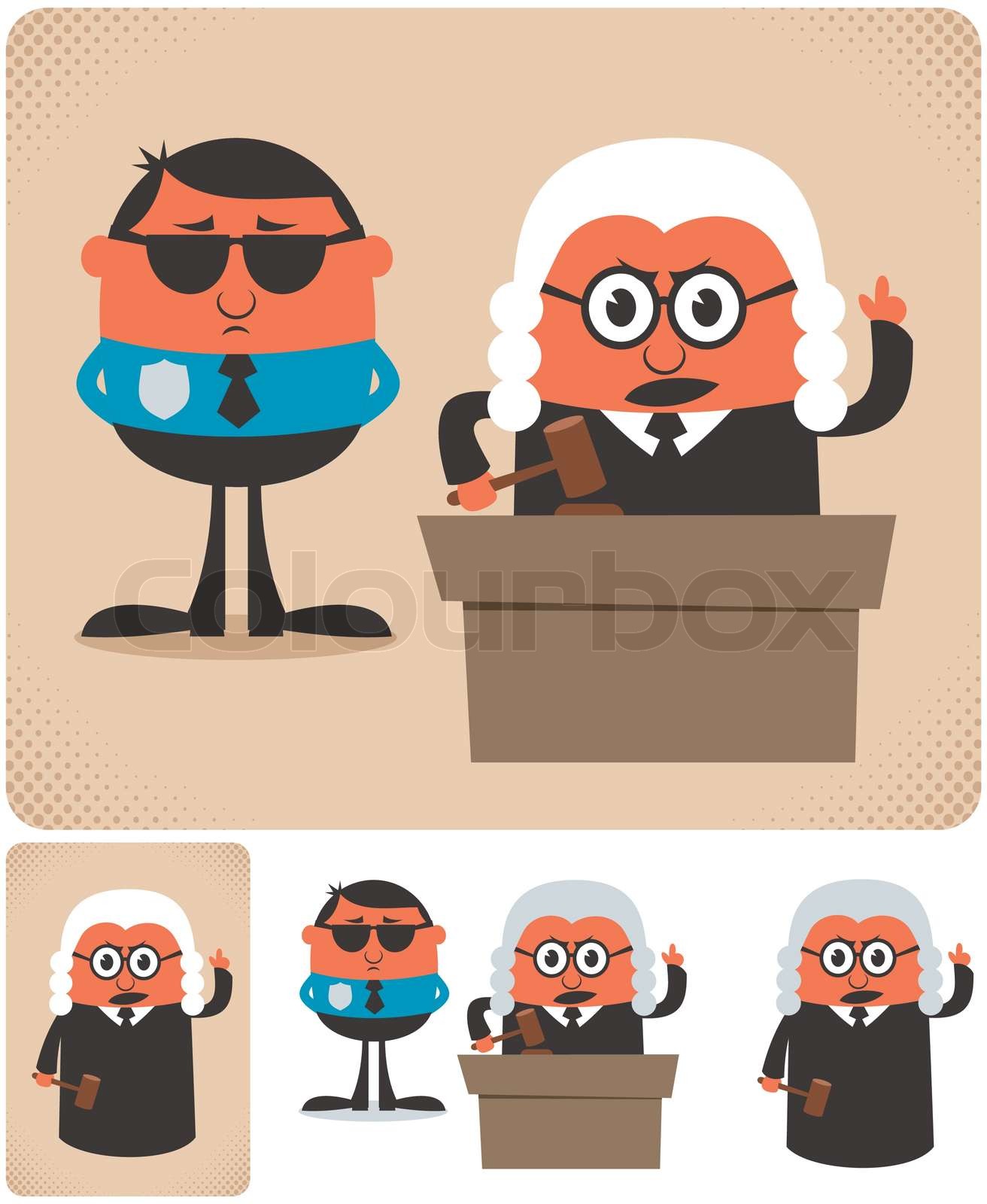 Judge | Stock vector | Colourbox