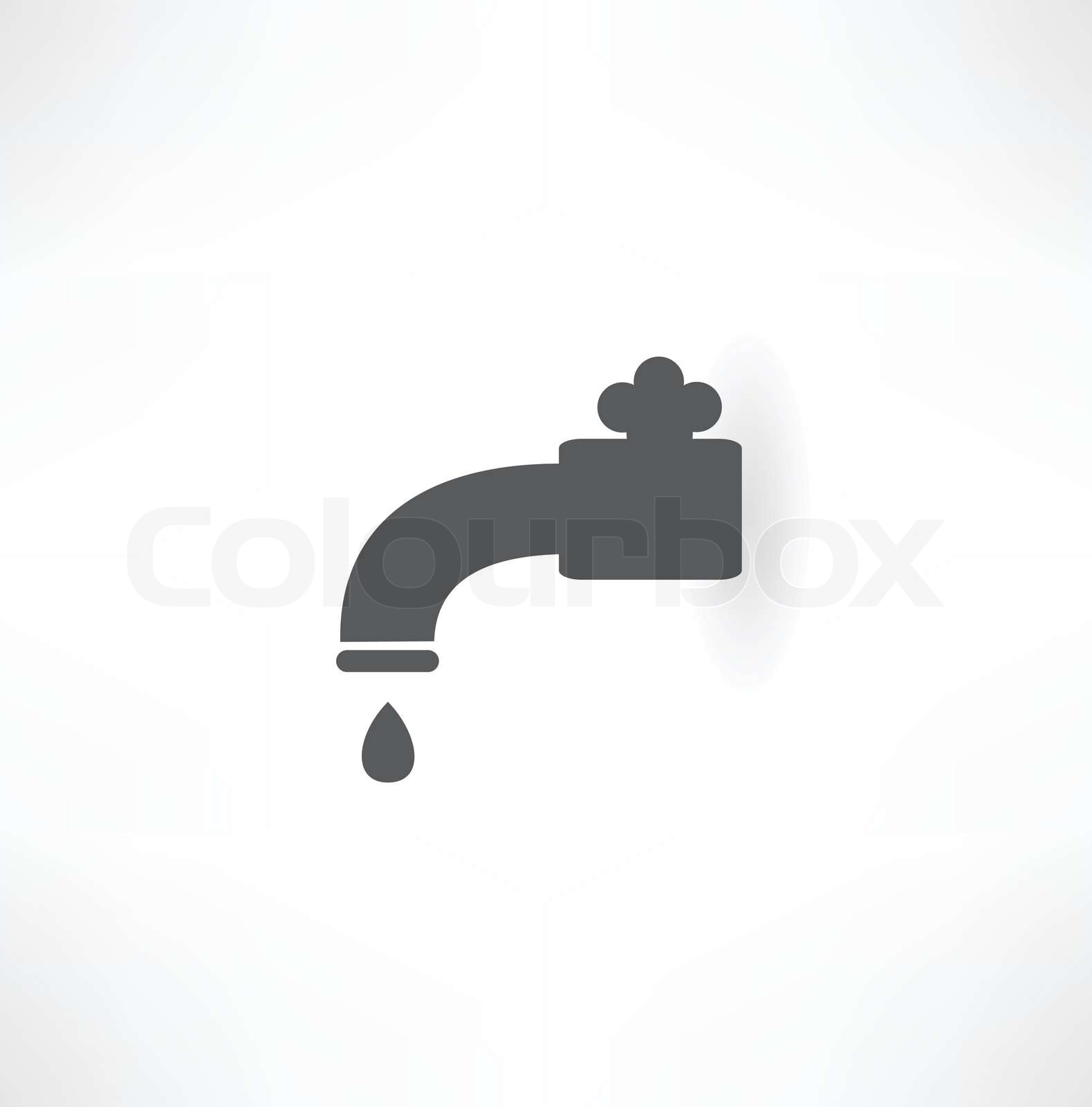 faucet icon | Stock vector | Colourbox