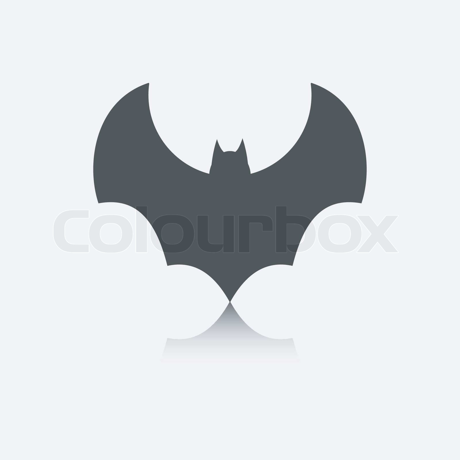 Fledermaus-Symbol | Stock-Vektor | Colourbox