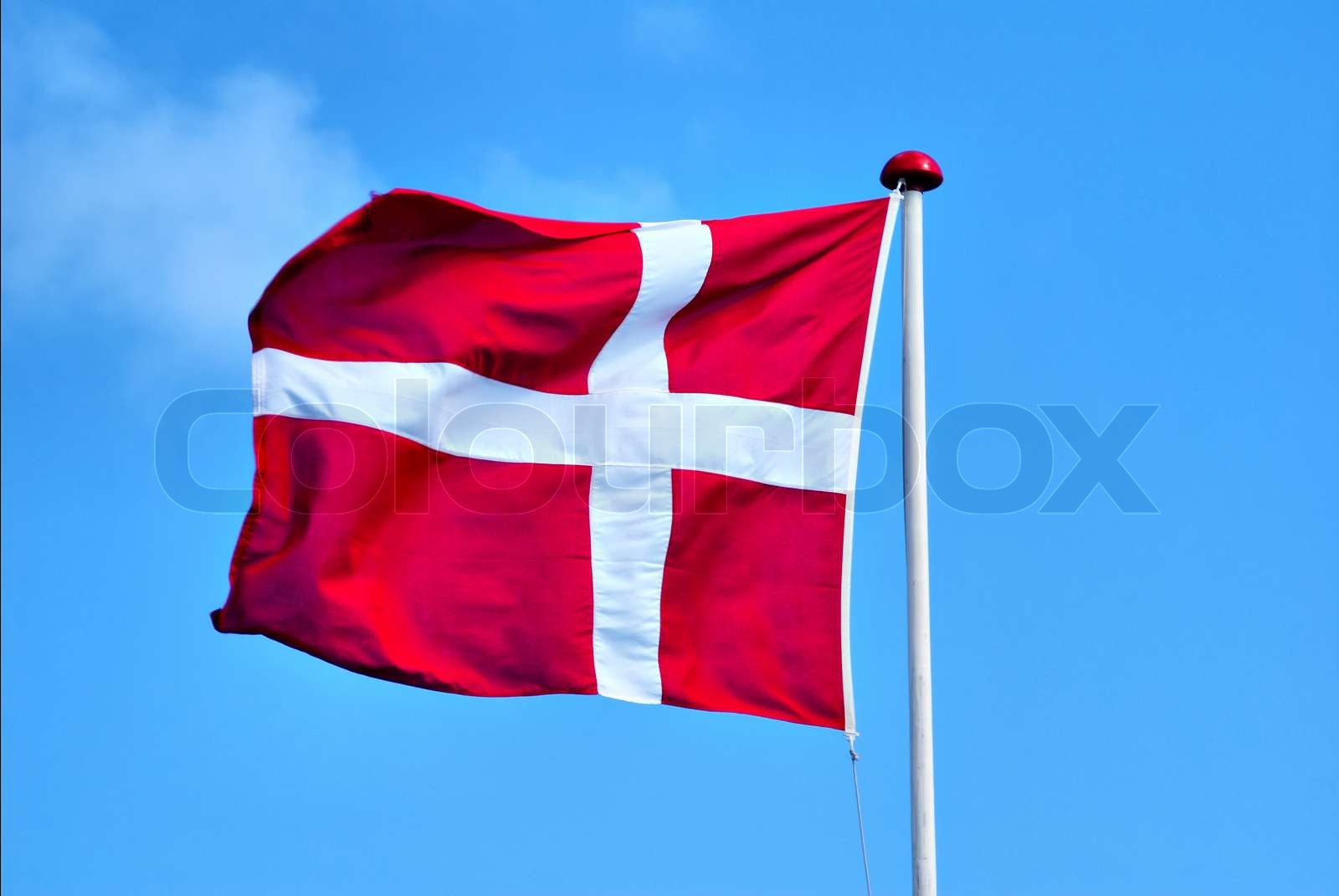 The Danish Dannebrog | Stock image | Colourbox