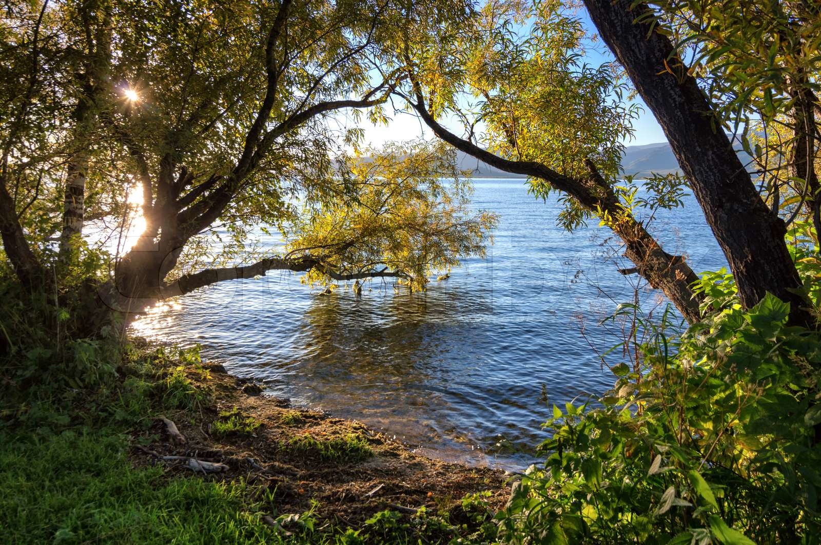 Markakol lake, Kazakhstan | Stock image | Colourbox