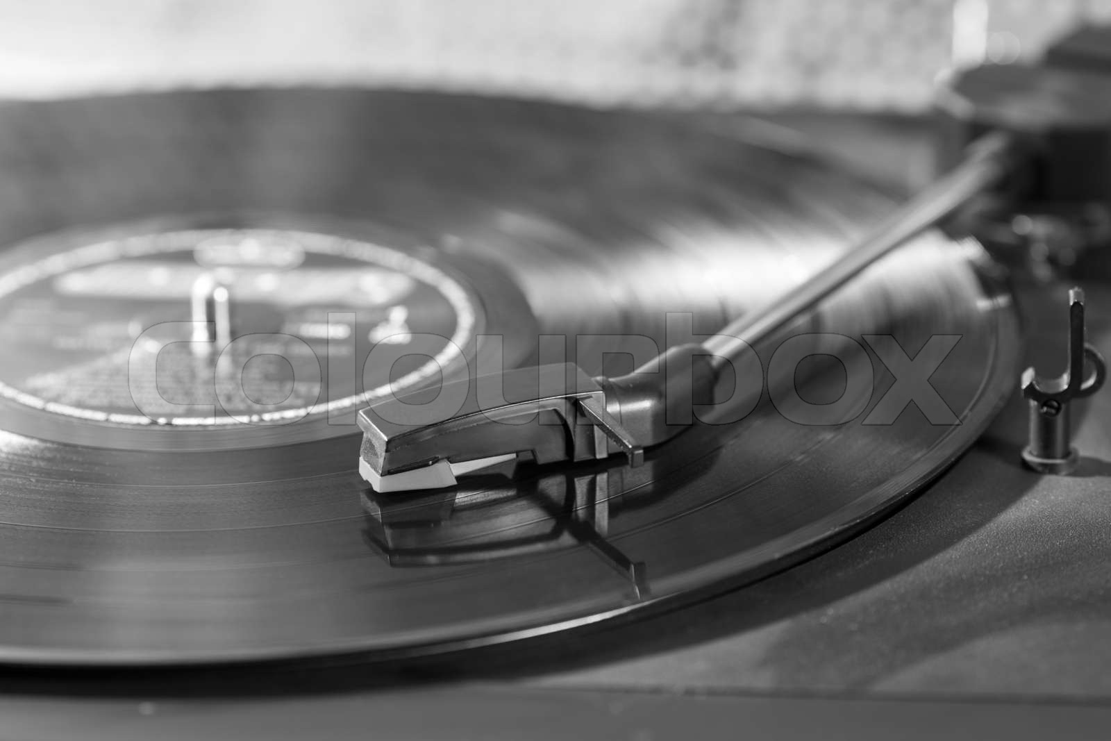 Vintage Record Player Photography