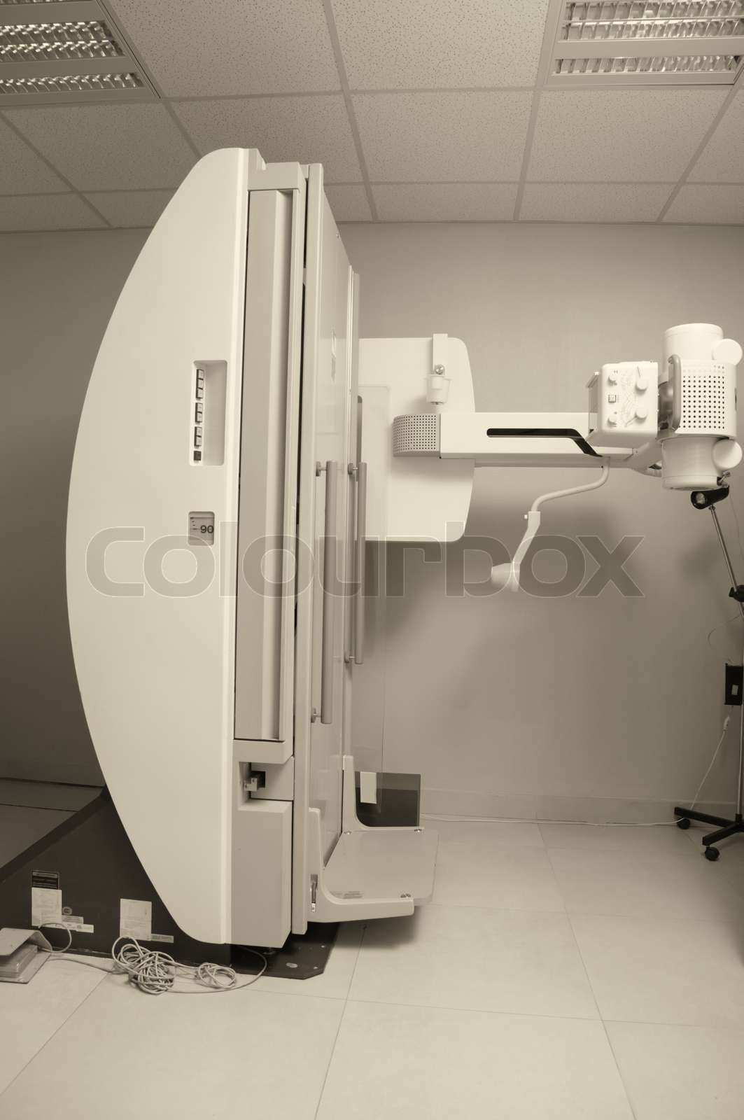 X Ray Machine Ready For Operation Stock Image Colourbox