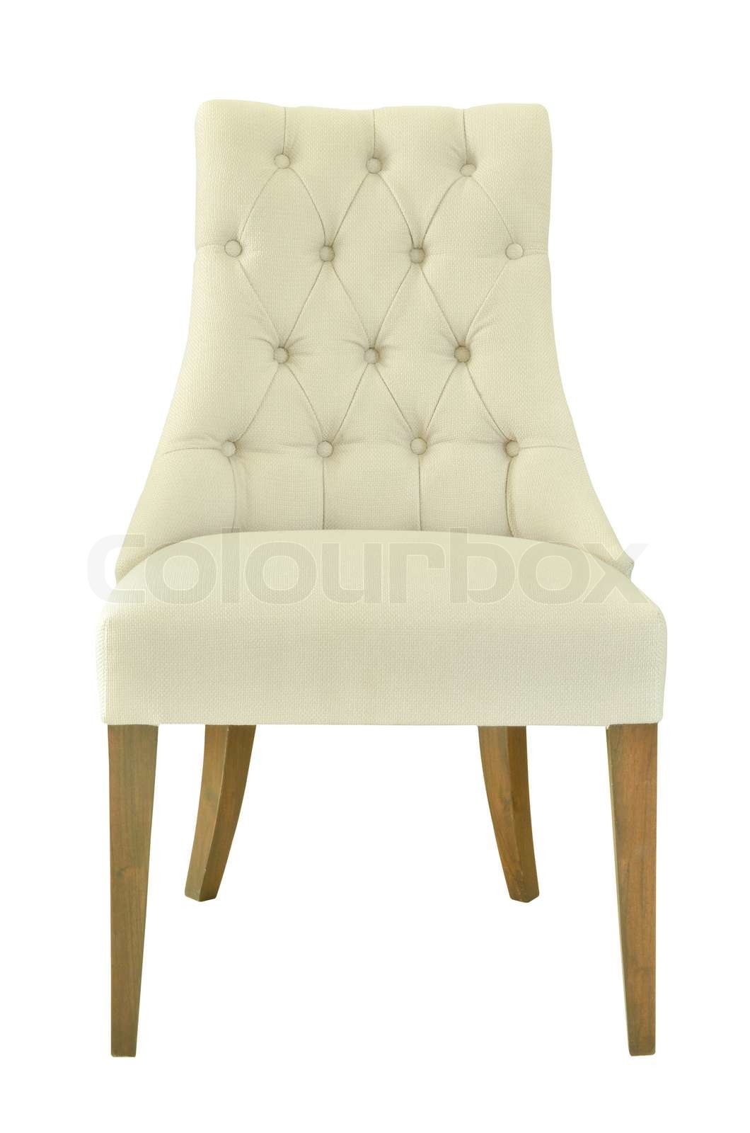 Vintage chair isolated | Stock image | Colourbox