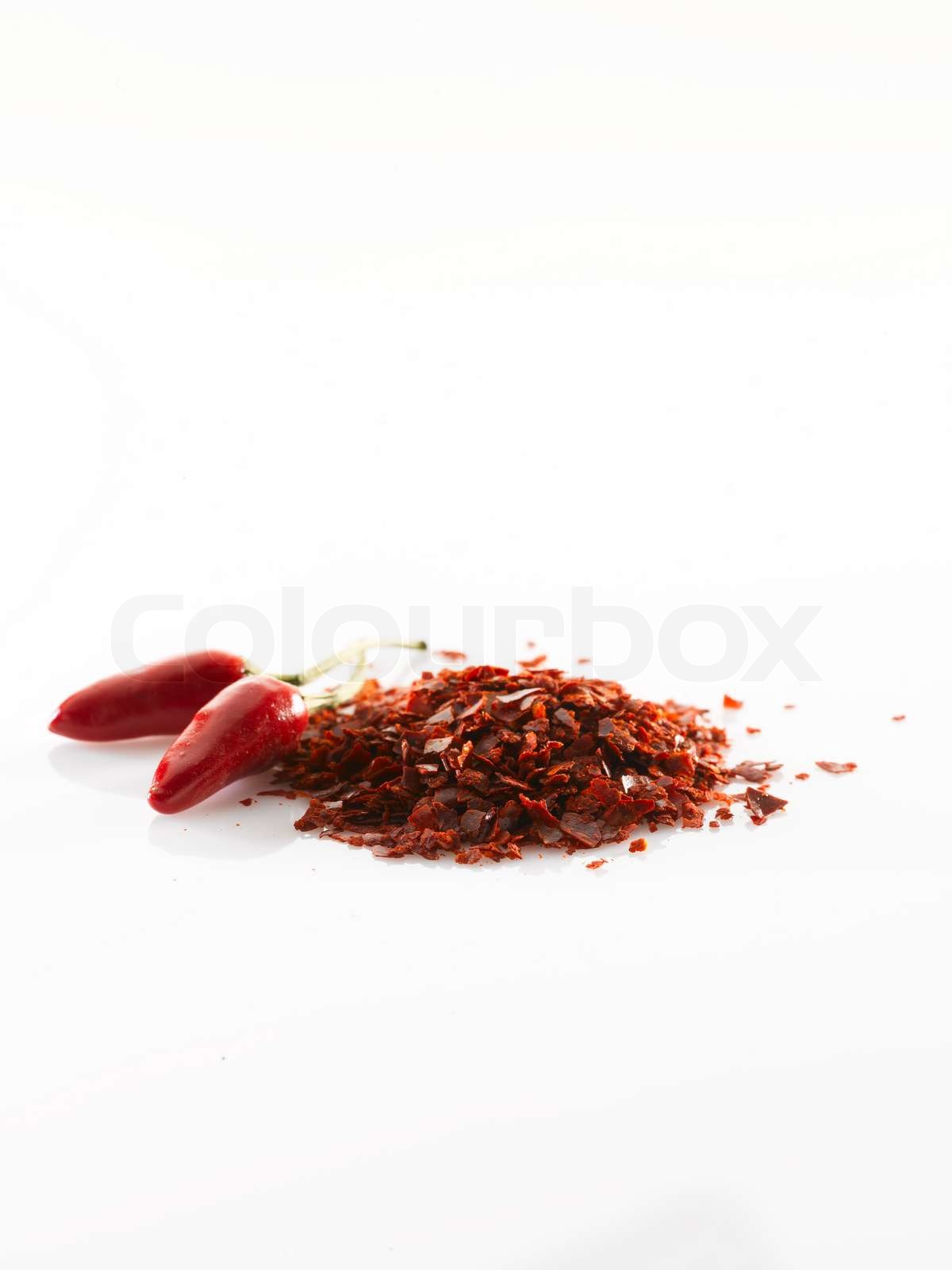 Chili flakes | Stock image | Colourbox