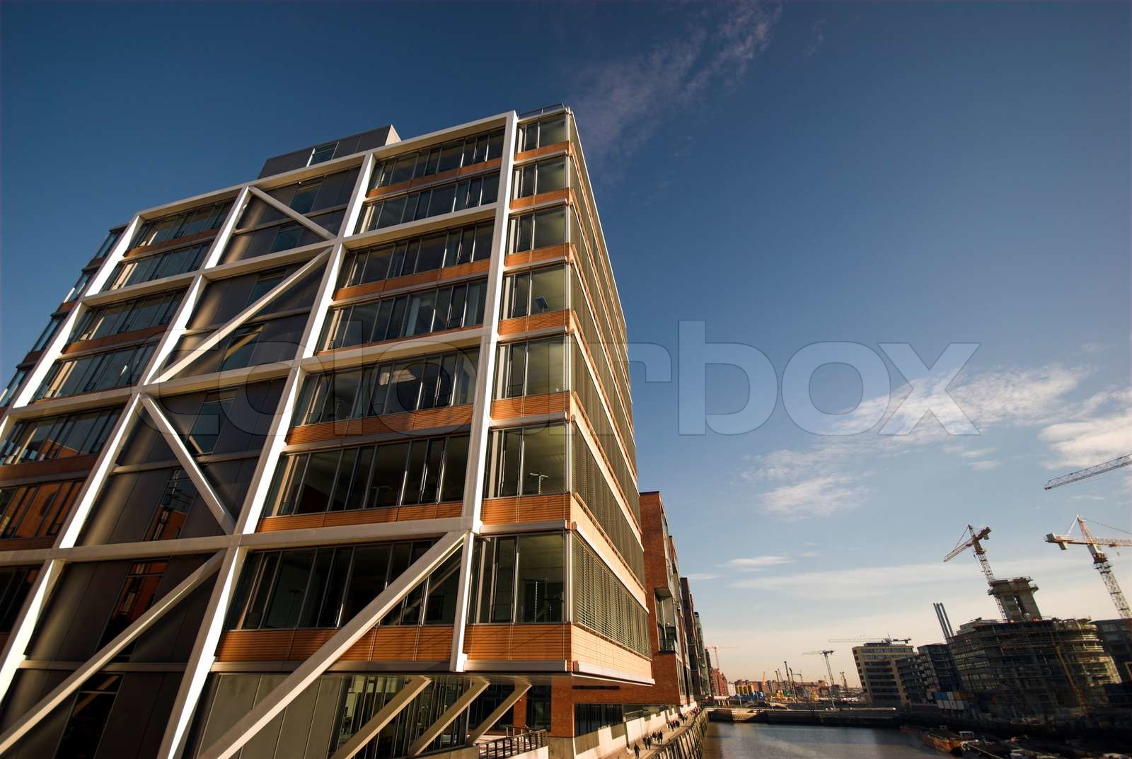 Riverside architecture | Stock image | Colourbox