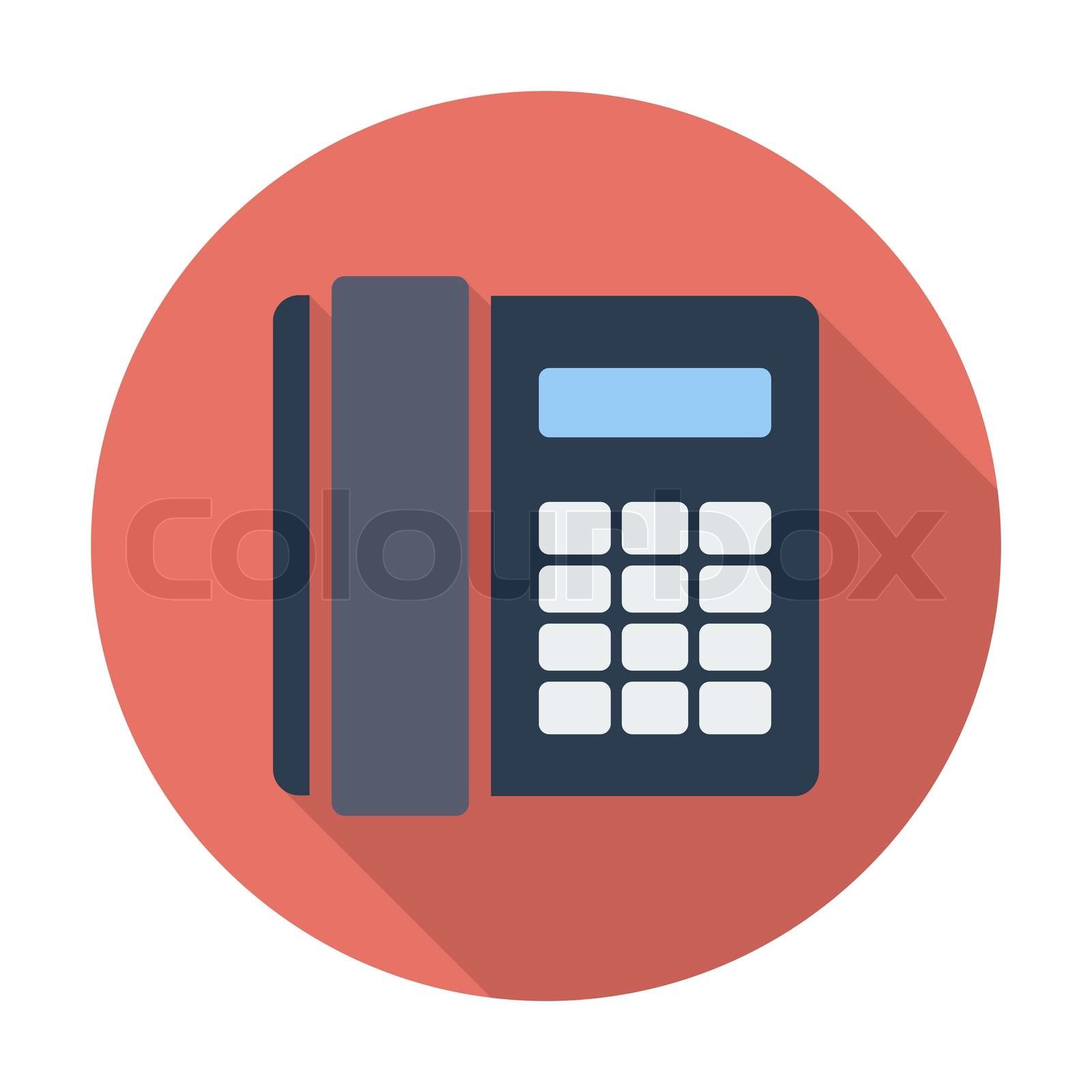 Office-Telefon-Symbol. | Stock-Vektor | Colourbox