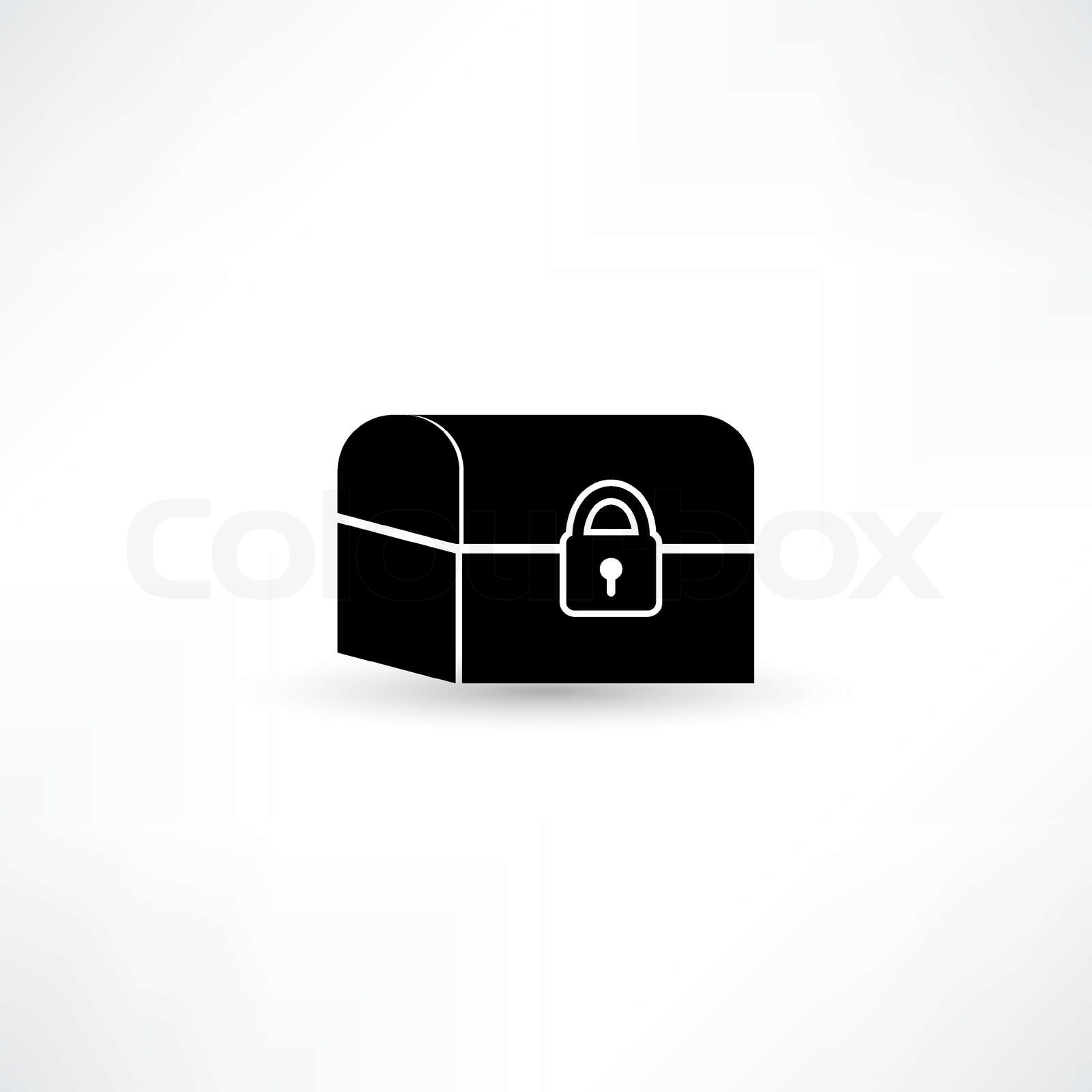 chest icon | Stock vector | Colourbox