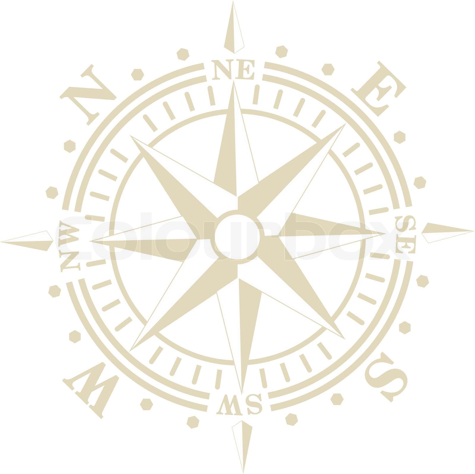 Windrose | Stock-Vektor | Colourbox