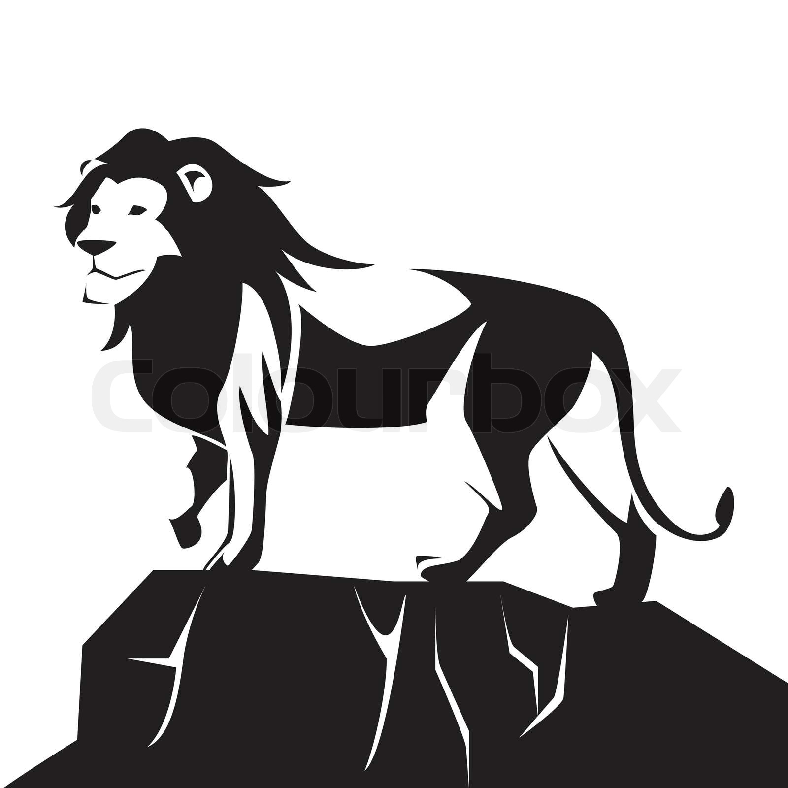 Löwe | Stock-Vektor | Colourbox