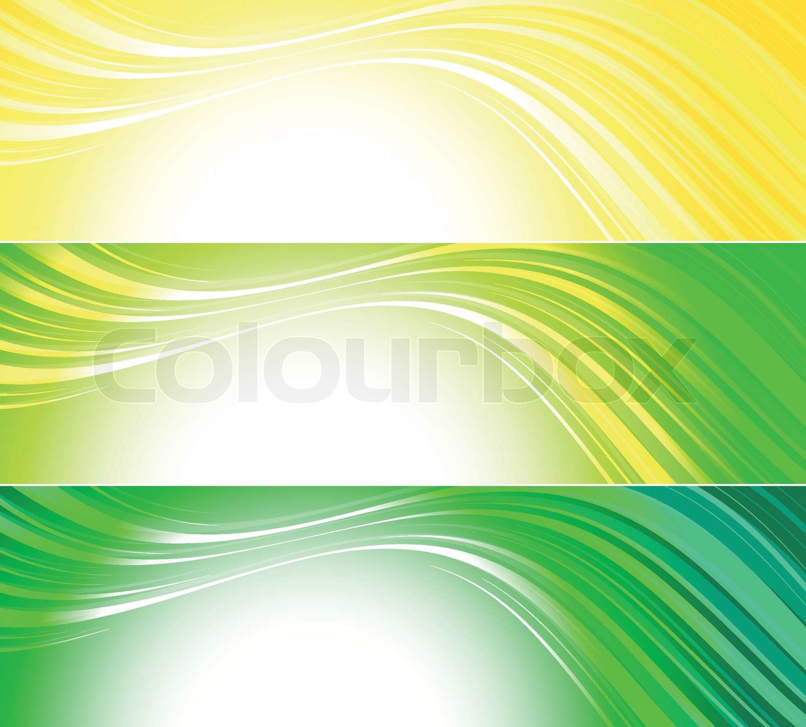 Set of bright technical banners | Stock vector | Colourbox