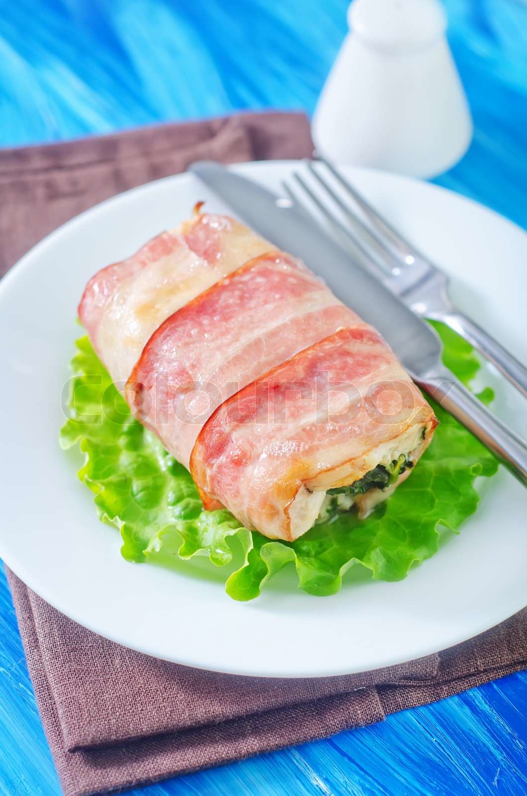 meat roll | Stock image | Colourbox