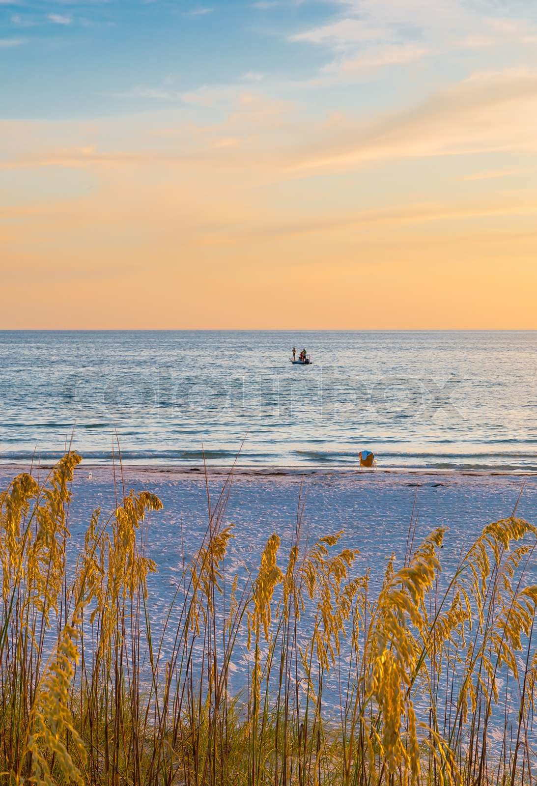Ocean at evening | Stock image | Colourbox