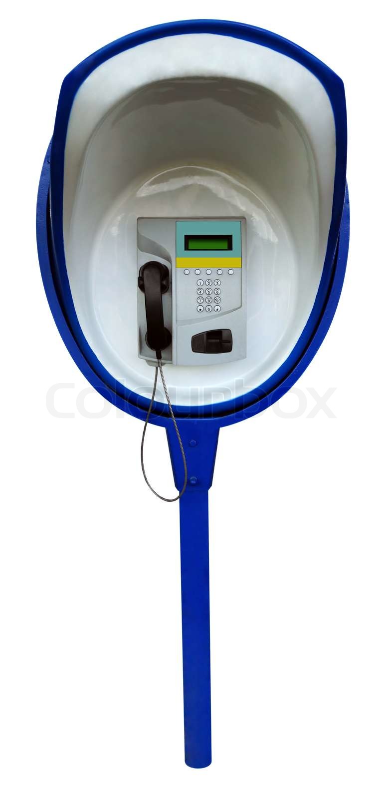 Public Payphone isolated | Stock image | Colourbox