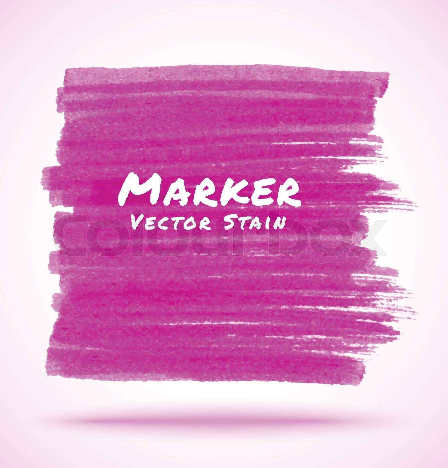 Lila Markierung Fleck | Stock-Vektor | Colourbox