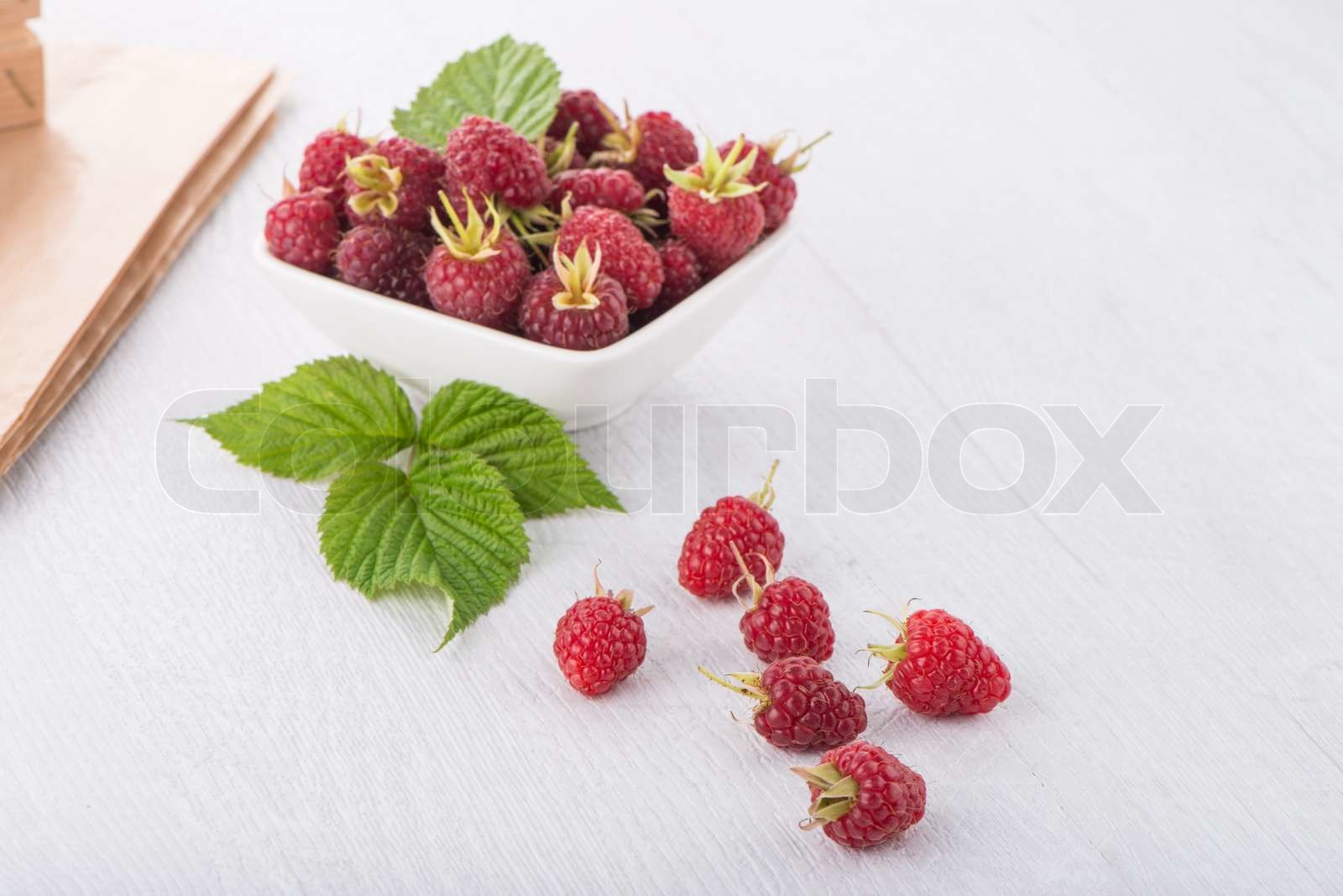 Fresh raspberry | Stock image | Colourbox