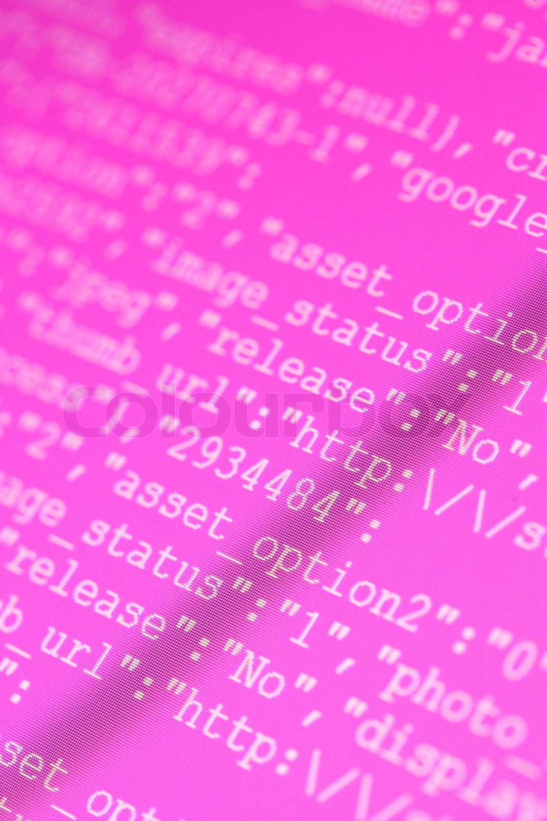 HTML codes | Stock image | Colourbox