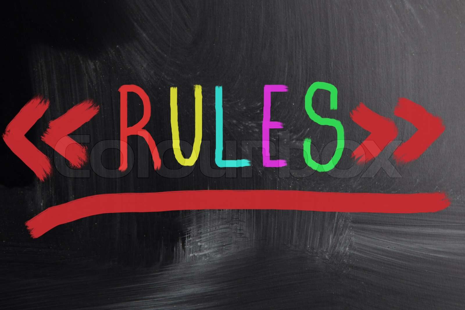 Regeln-Konzept | Stock Bild | Colourbox