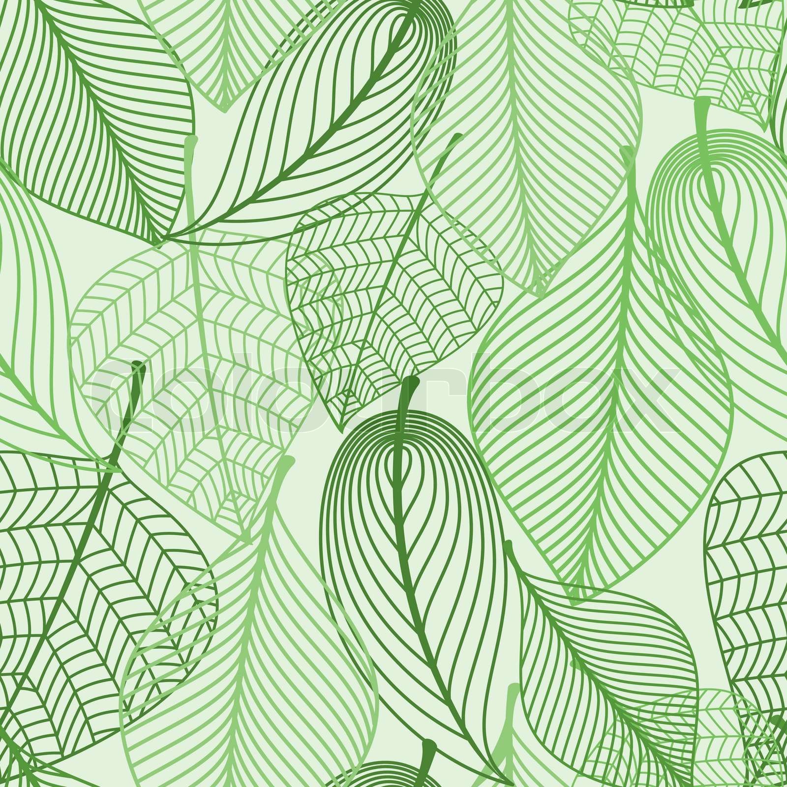 Green Leaf Template