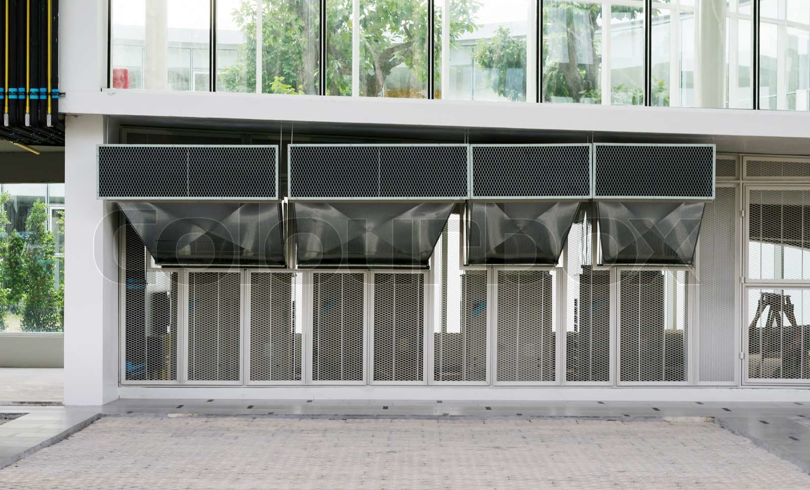 Central air conditioners condenser units | Stock image | Colourbox