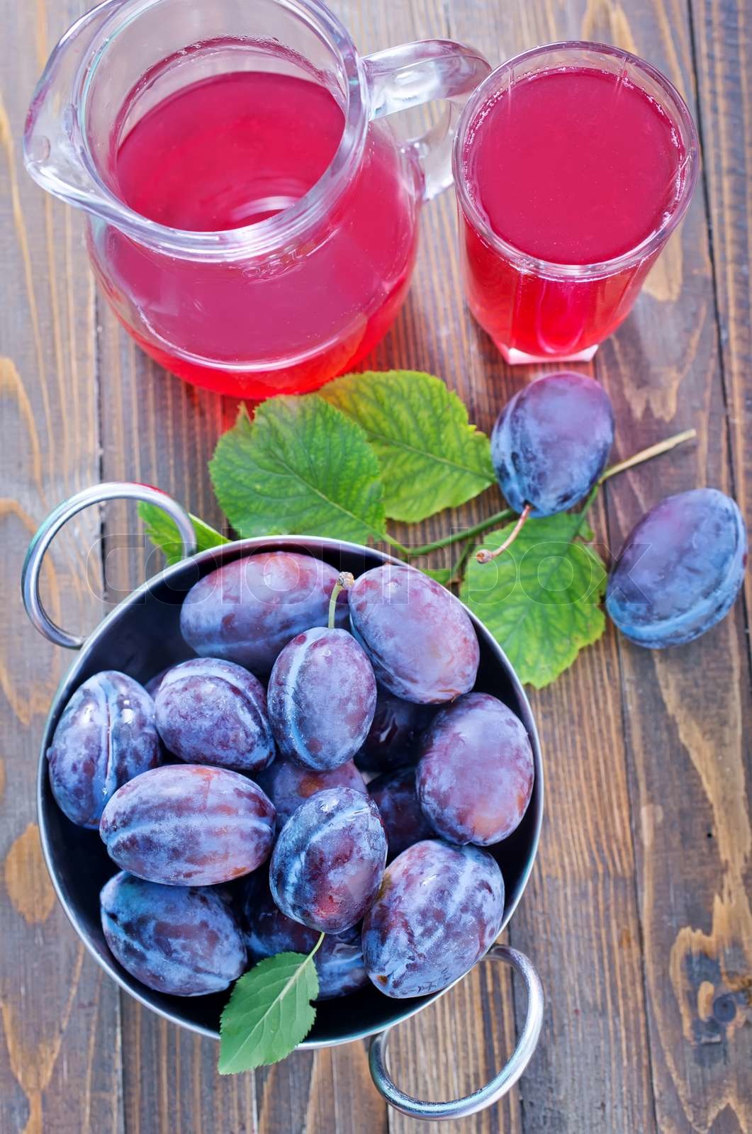 plum juice | Stock image | Colourbox