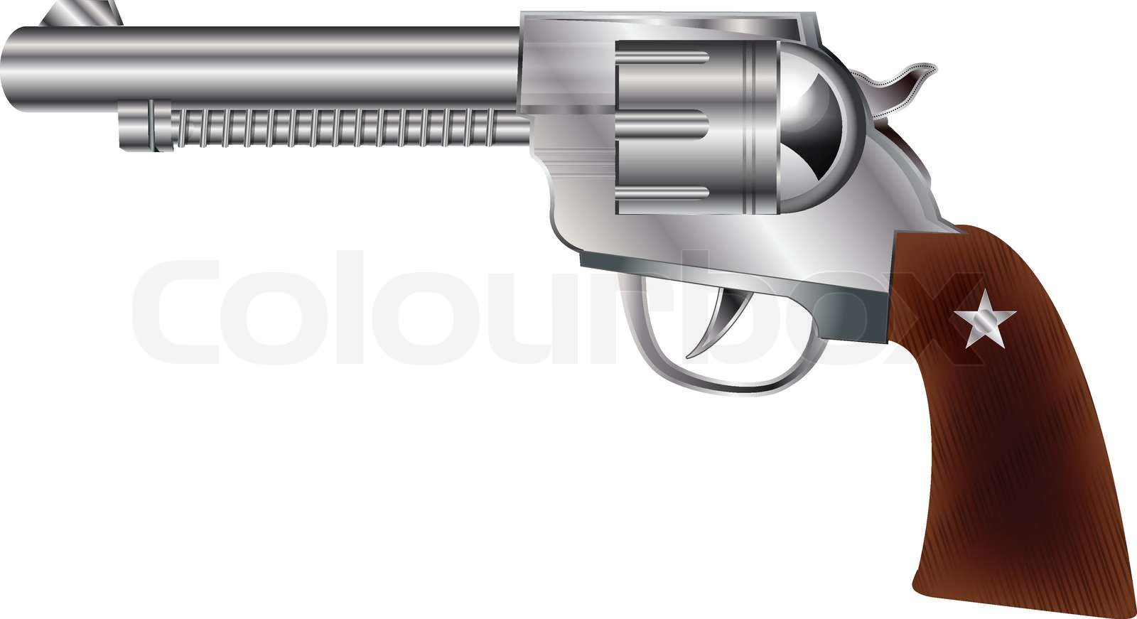 COWBOY GUN | Stock vector | Colourbox