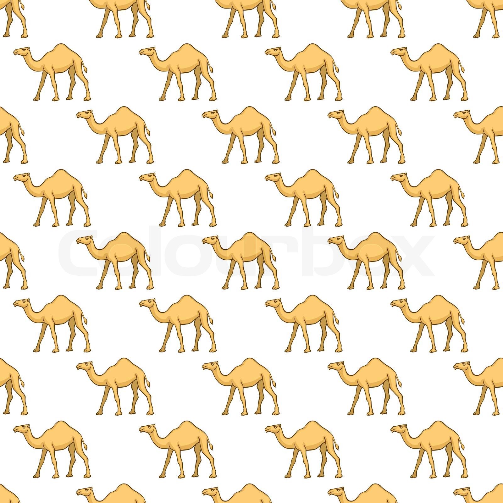 Camels pattern | Stock vector | Colourbox