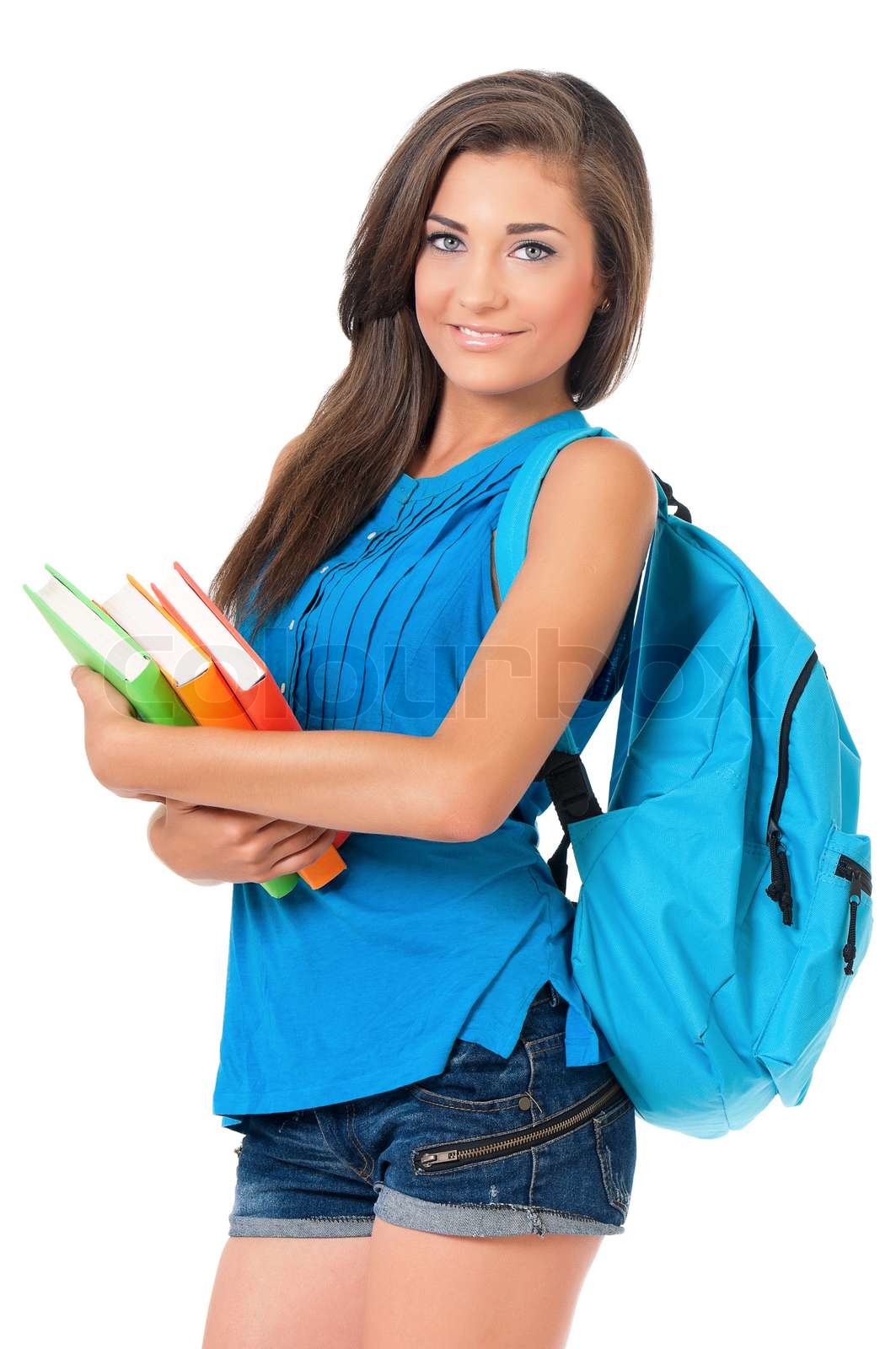 Student girl | Stock image | Colourbox